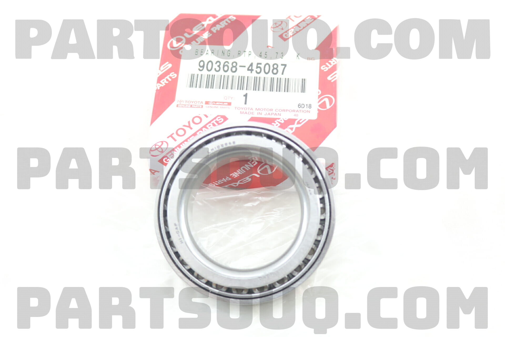 BEARING (FOR FRONT AXLE HUB OUTER), RH/LH 9036845087 | Toyota Parts ...