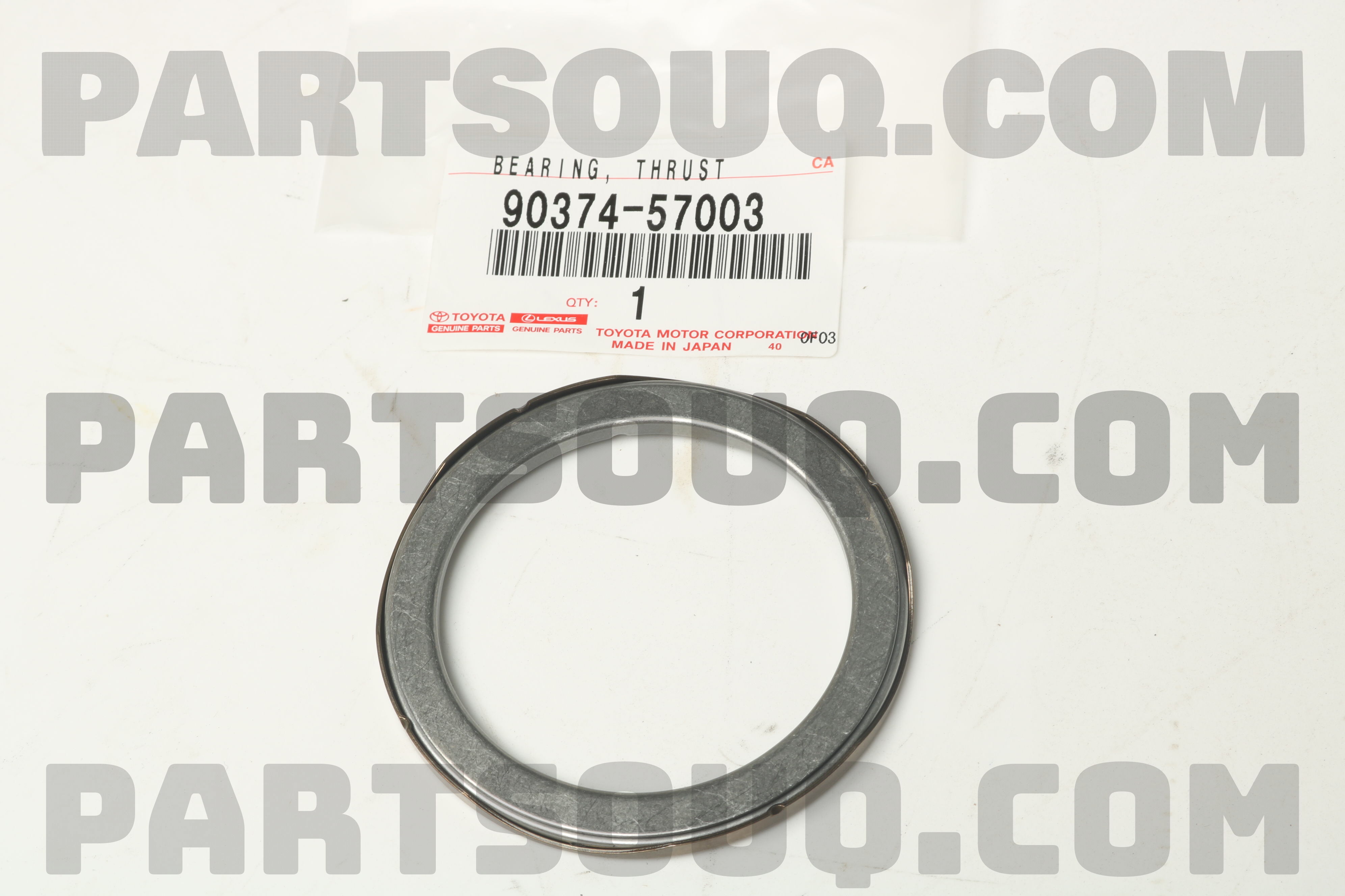 BEARING, THRUST NEEDLE ROLLER 9037457003 | Toyota Parts | PartSouq