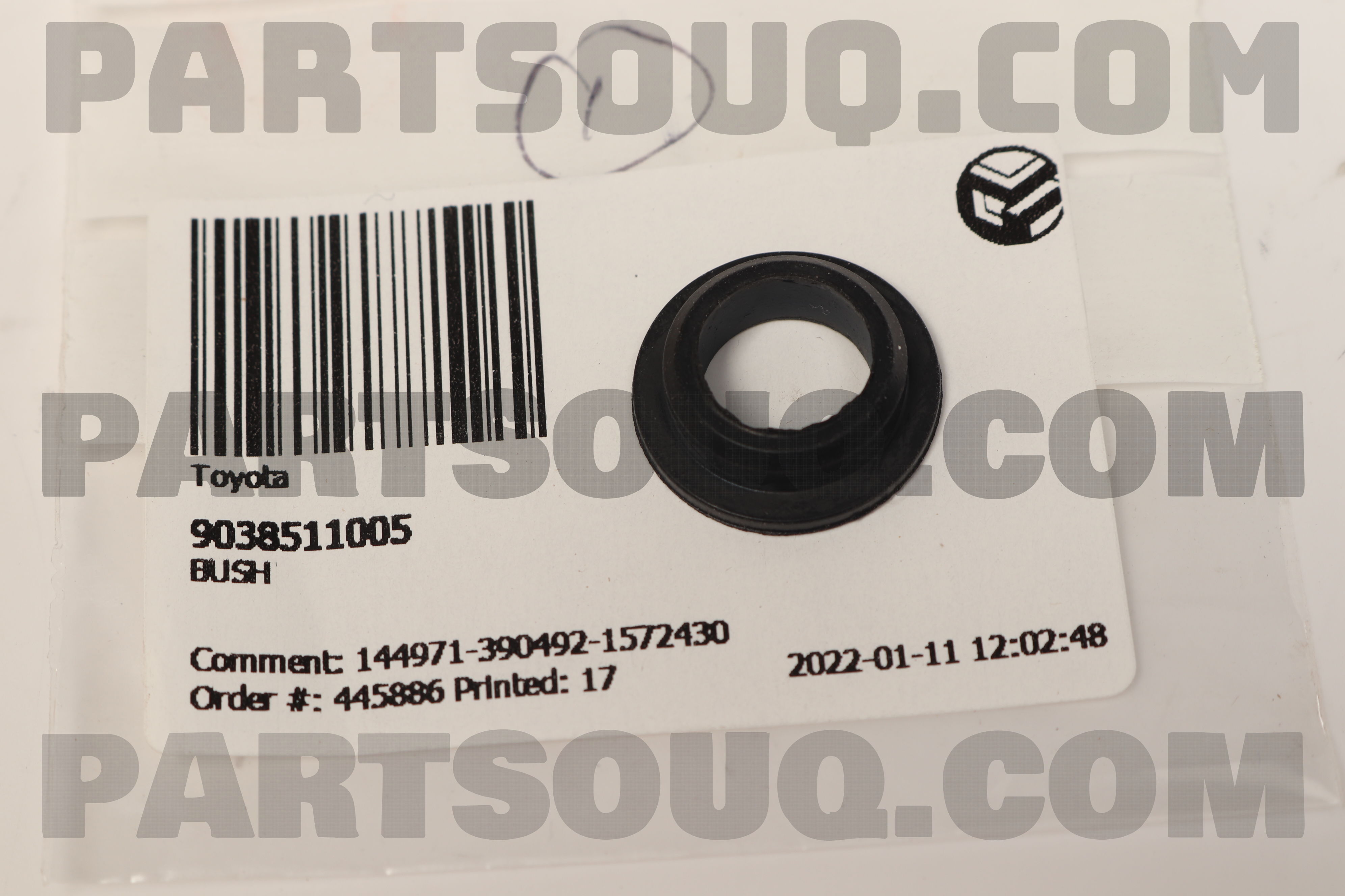 BEARING (FOR FRONT AXLE HUB INNER), RH/LH 90366T0007 | Toyota Parts ...