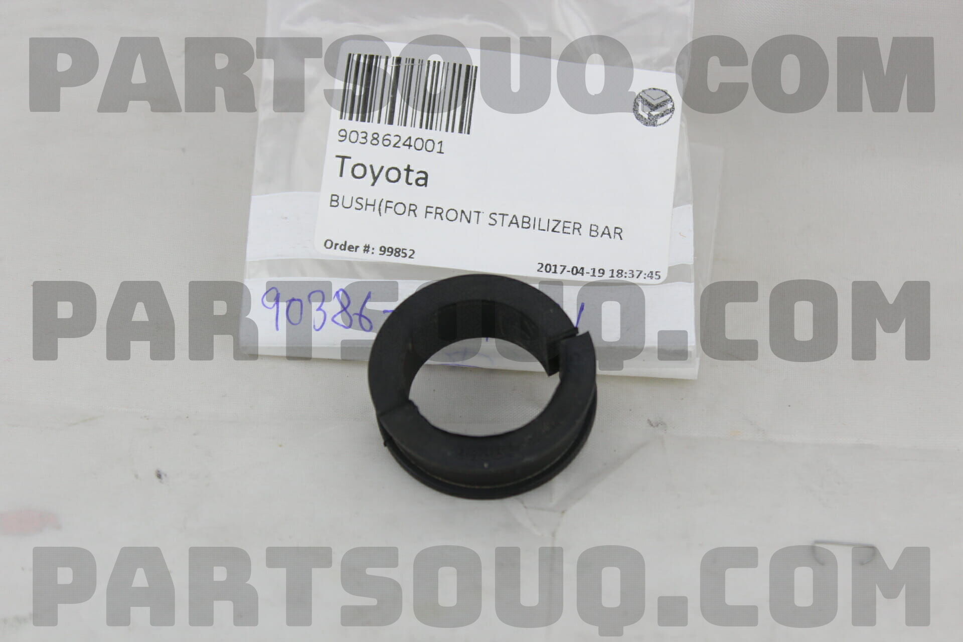 BUSH(FOR FRONT STABILIZER BAR) 9038624001 | Toyota Parts | PartSouq