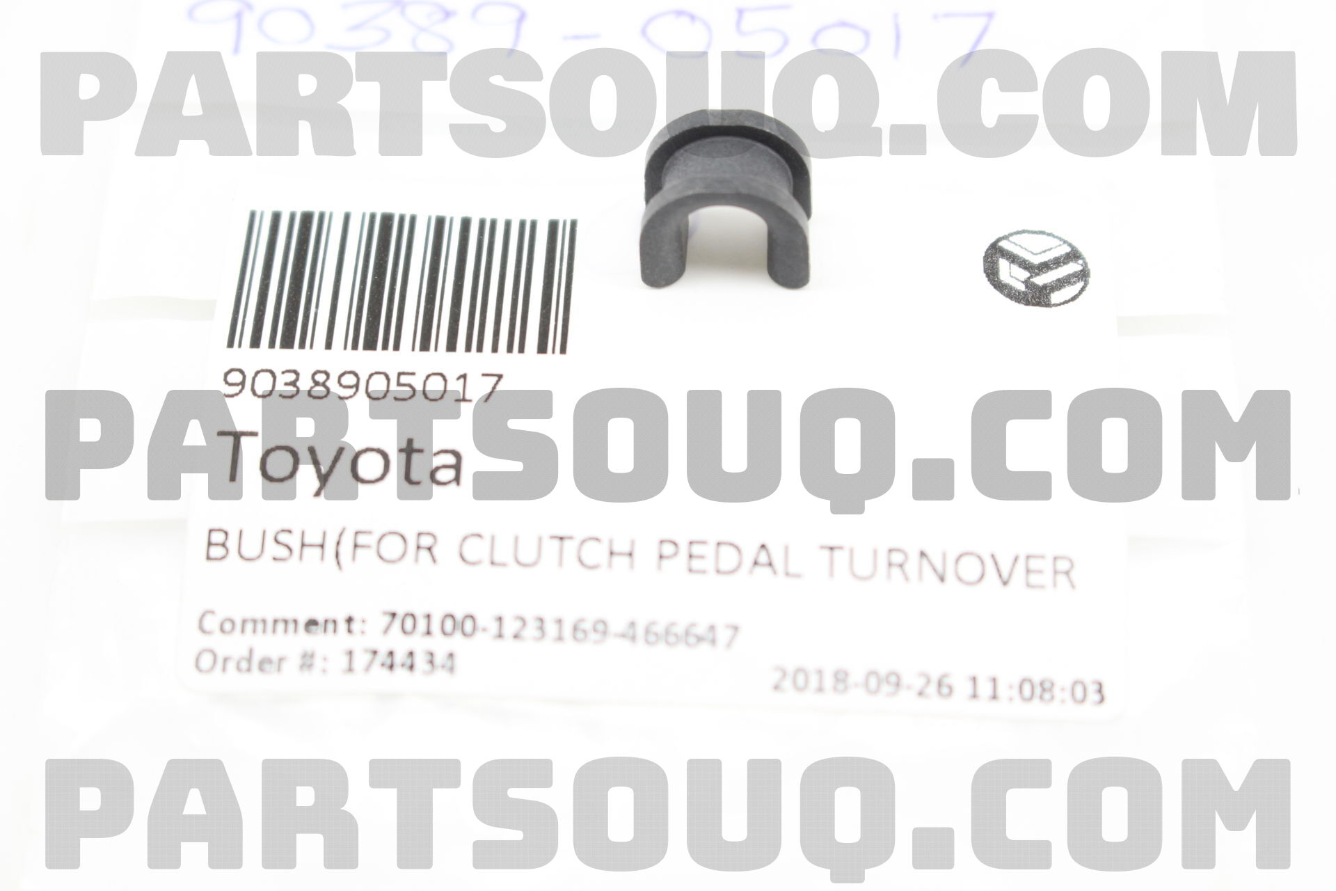 BUSH(FOR CLUTCH PEDAL TURNOVER) 9038905017 | Toyota Parts | PartSouq