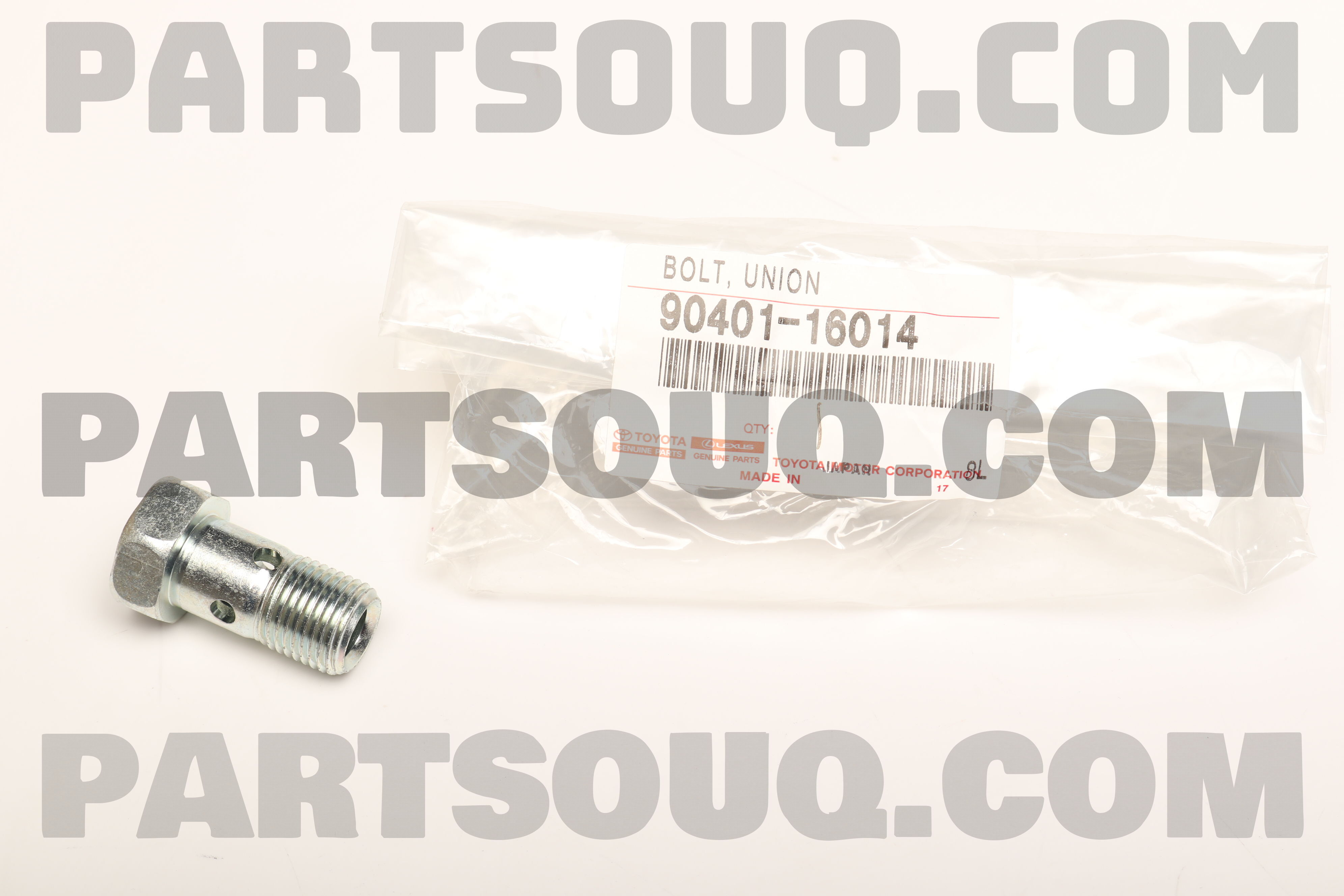 BOLT, UNION(FOR PRESSURE FEED HOSE) 9040116014 | Toyota Parts | PartSouq