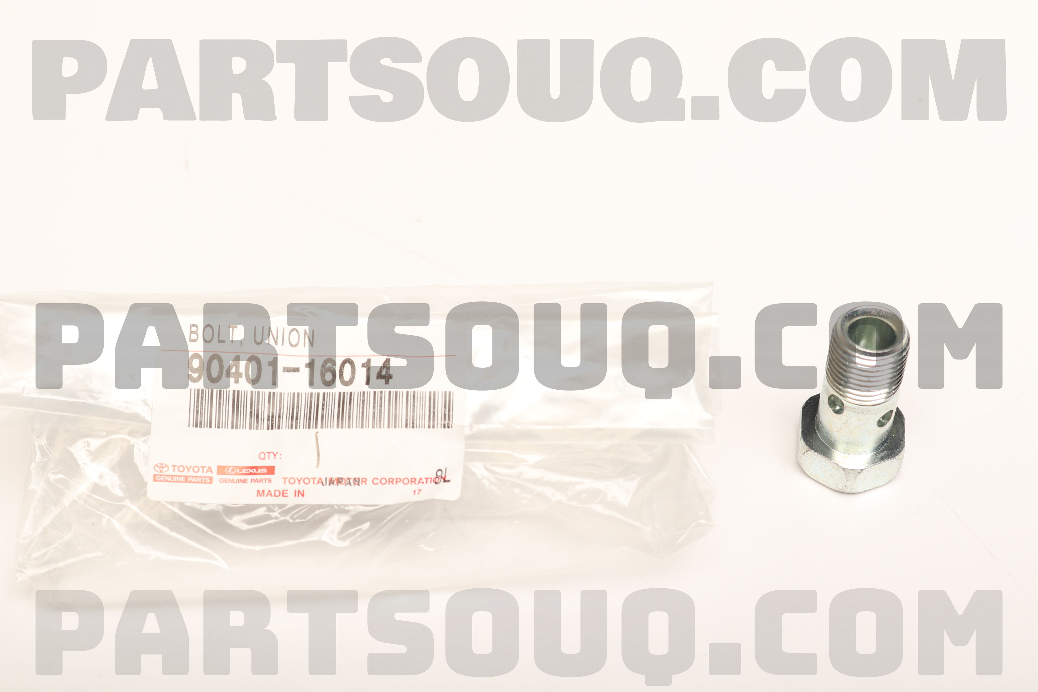 BOLT, UNION(FOR PRESSURE FEED HOSE) 9040116014 | Toyota Parts | PartSouq