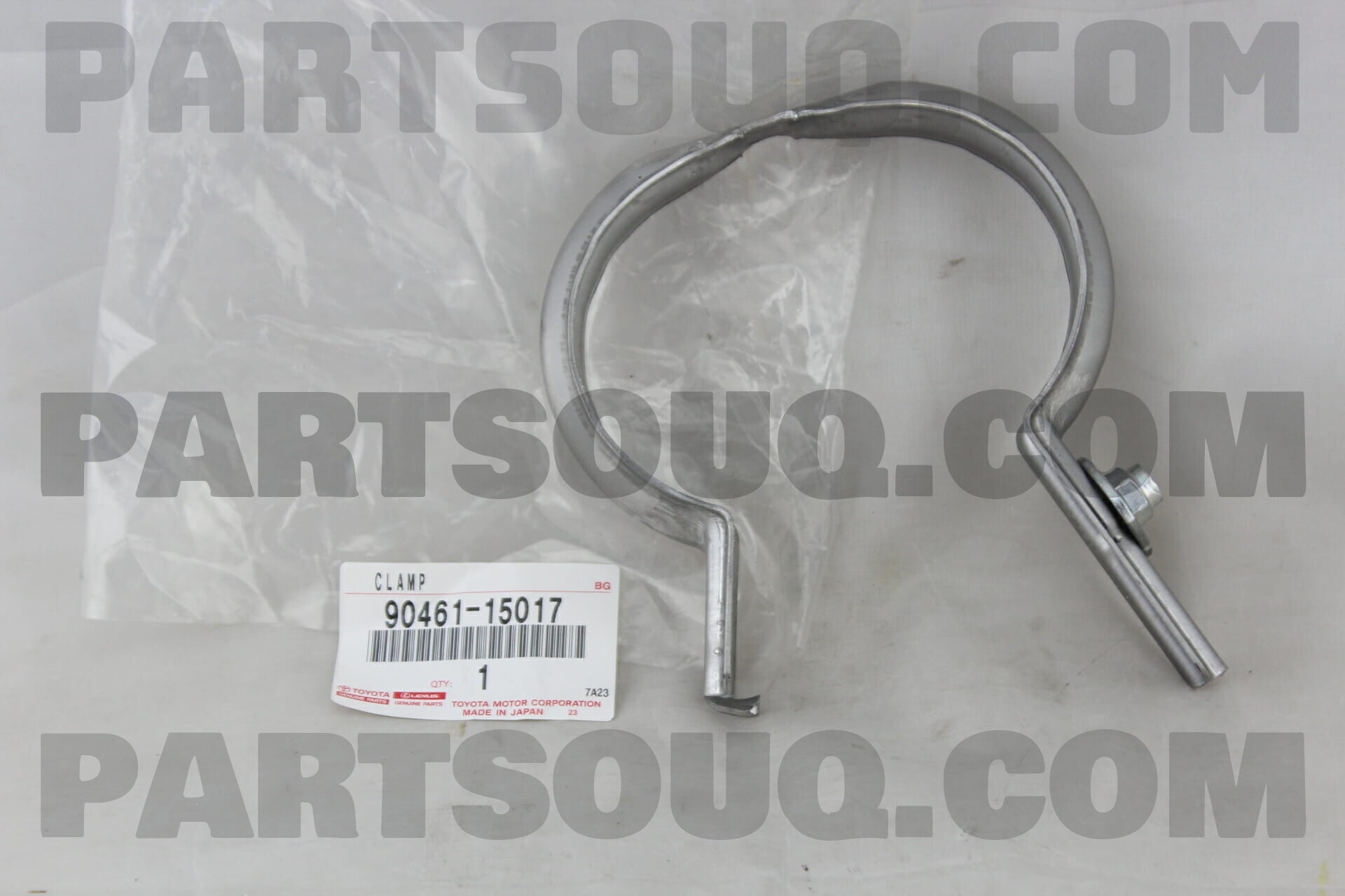 CLAMP NO.1, EXHAUST TAIL PIPE (FOR REAR) 9046115017 | Toyota Parts ...