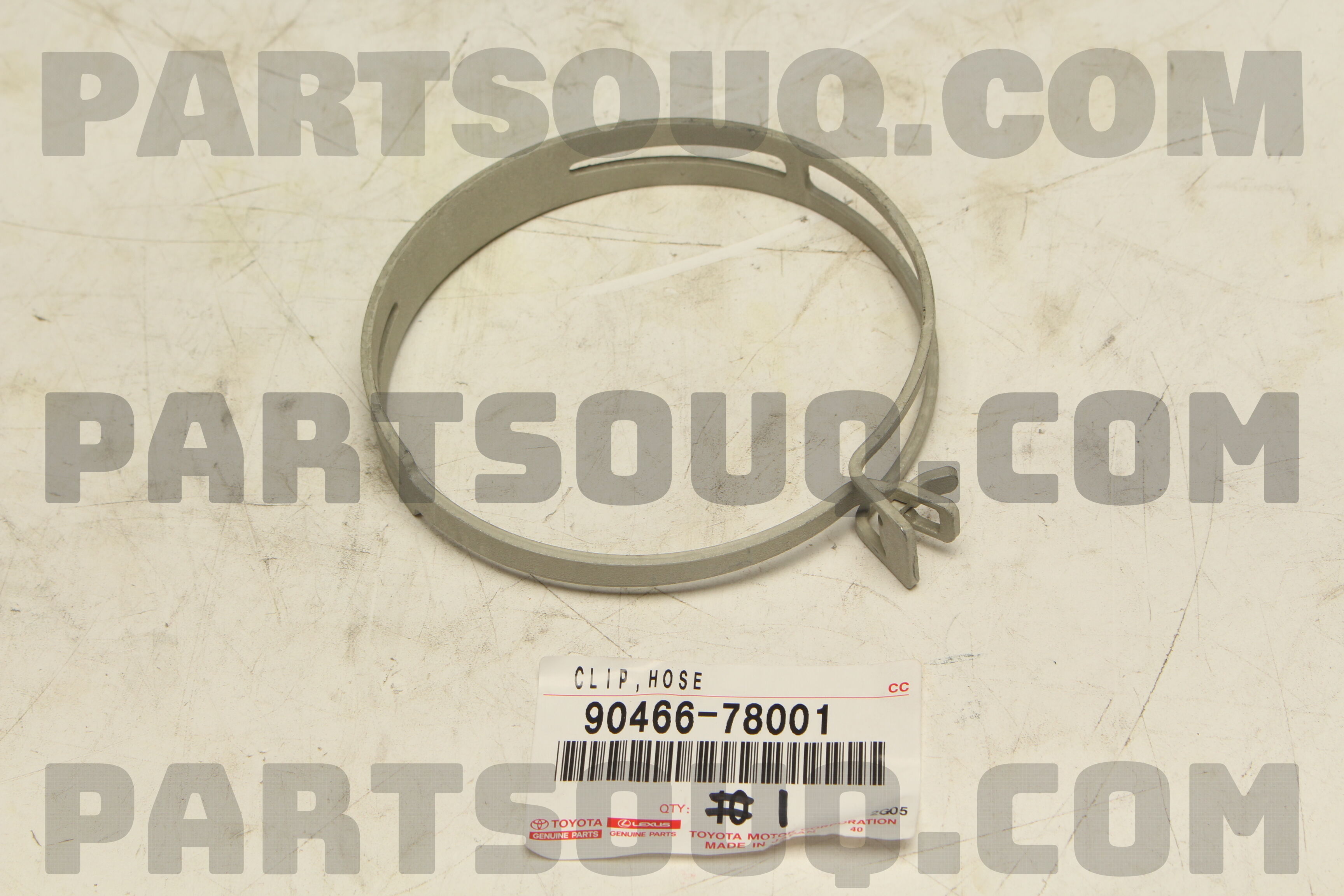 CLAMP(FOR AIR CLEANER HOSE, NO.1) 9046678001 | Toyota Parts | PartSouq