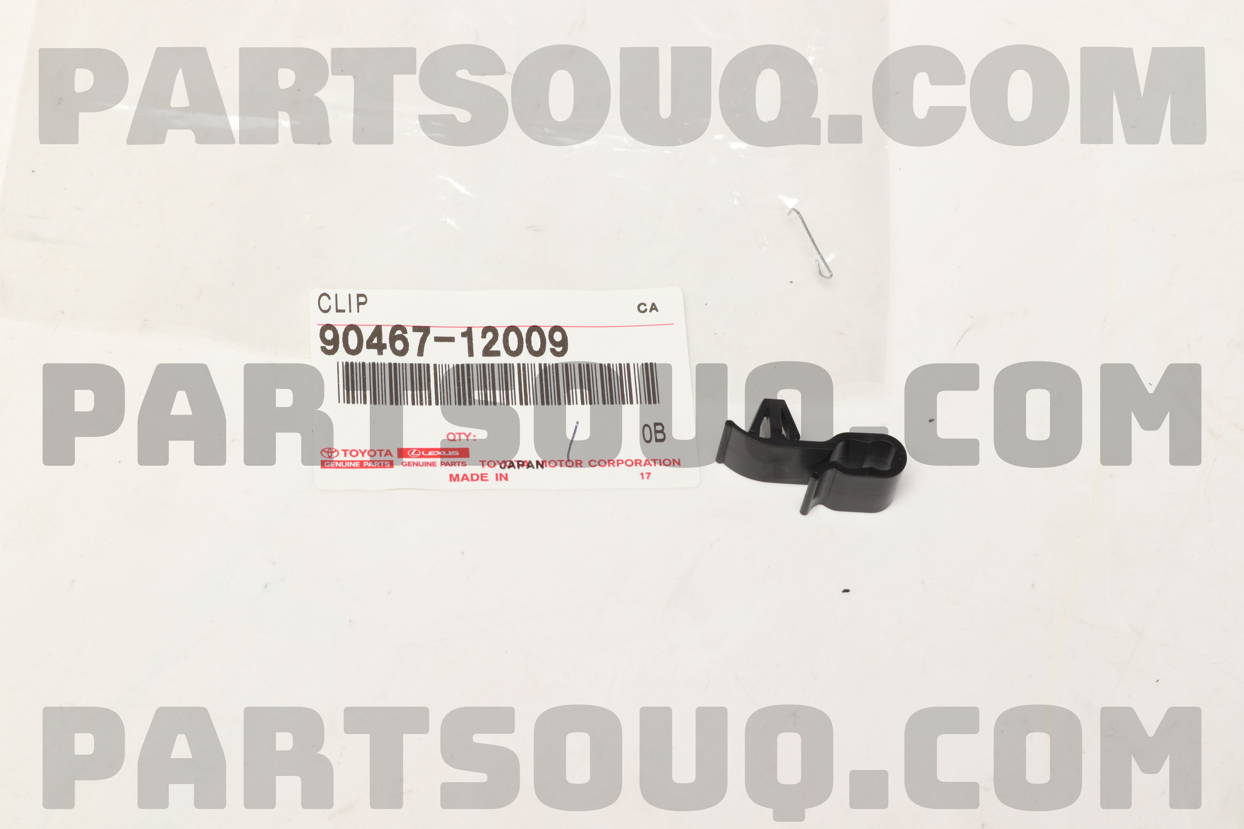 CLAMP (FOR FUEL LID LOCK CONTROL CABLE) 9046712009 | Toyota Parts ...
