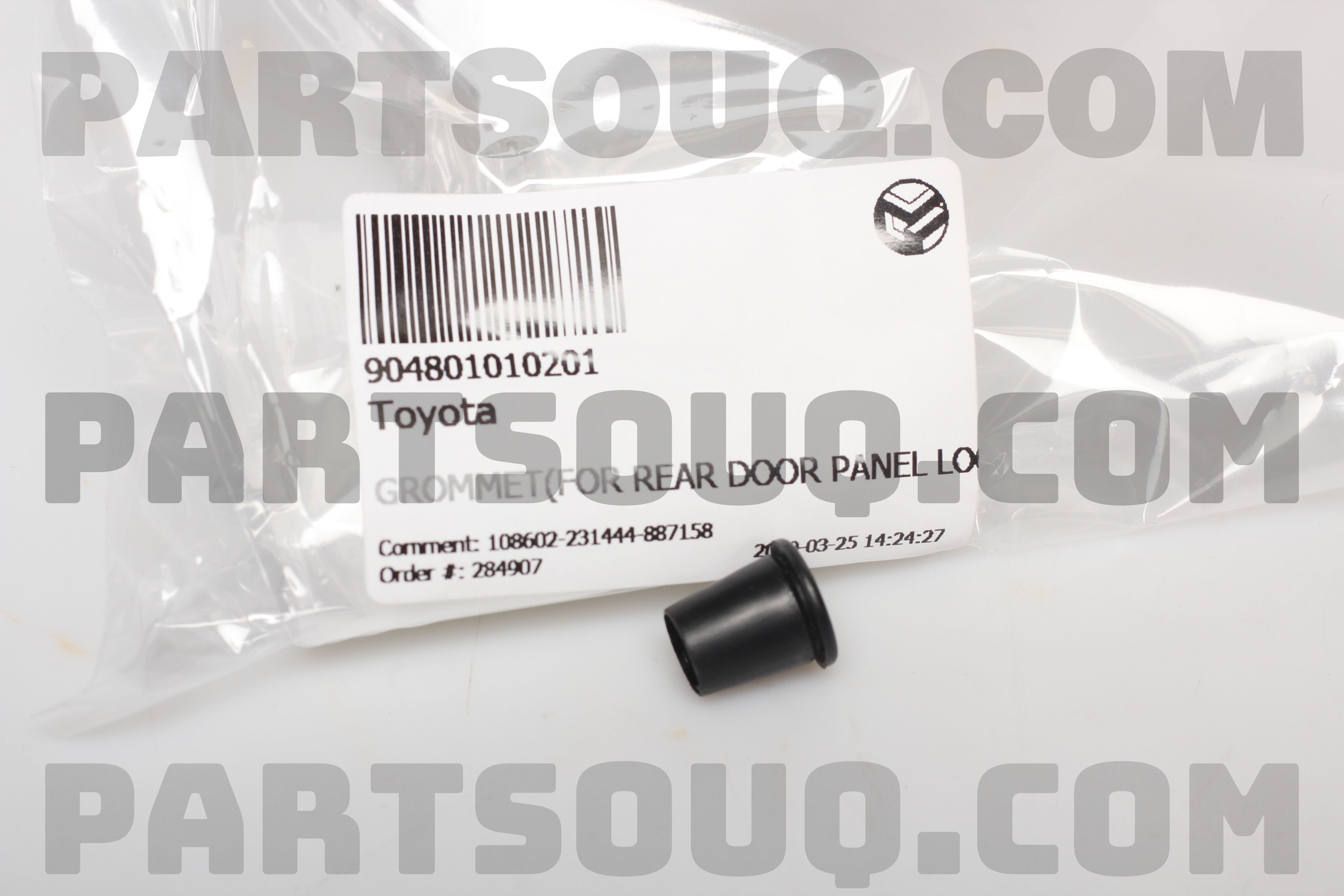 GROMMET(FOR REAR DOOR PANEL LOCK BUTTON) 904801010201 | Toyota Parts ...