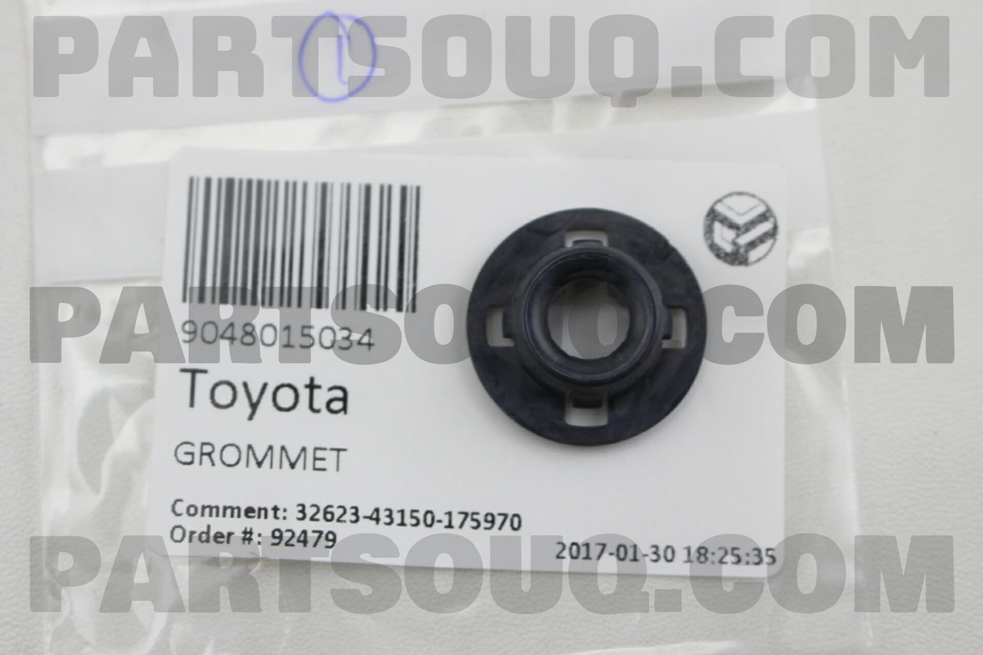 GROMMET(FOR HOOD SUPPORT ROD) 9048015034 | Toyota Parts | PartSouq