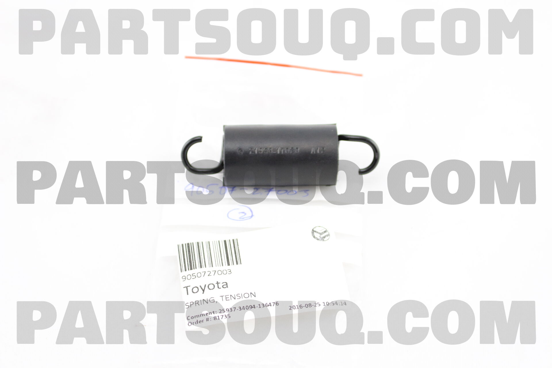 SPRING, TENSION(FOR IDLER) 9050727003 | Toyota Parts | PartSouq