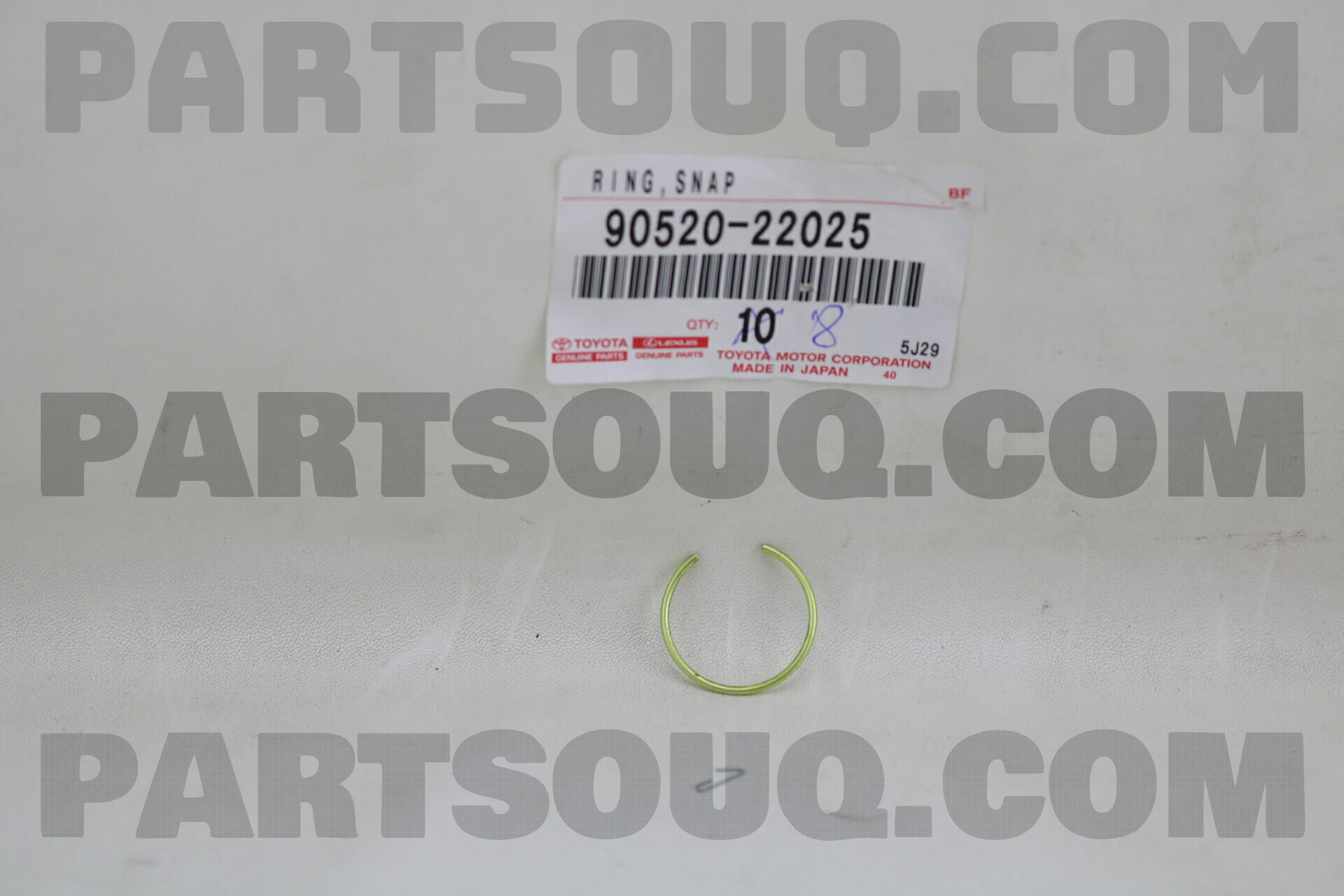 RING, HOLE SNAP(FOR PISTON PIN) 9052022025 | Toyota Parts | PartSouq