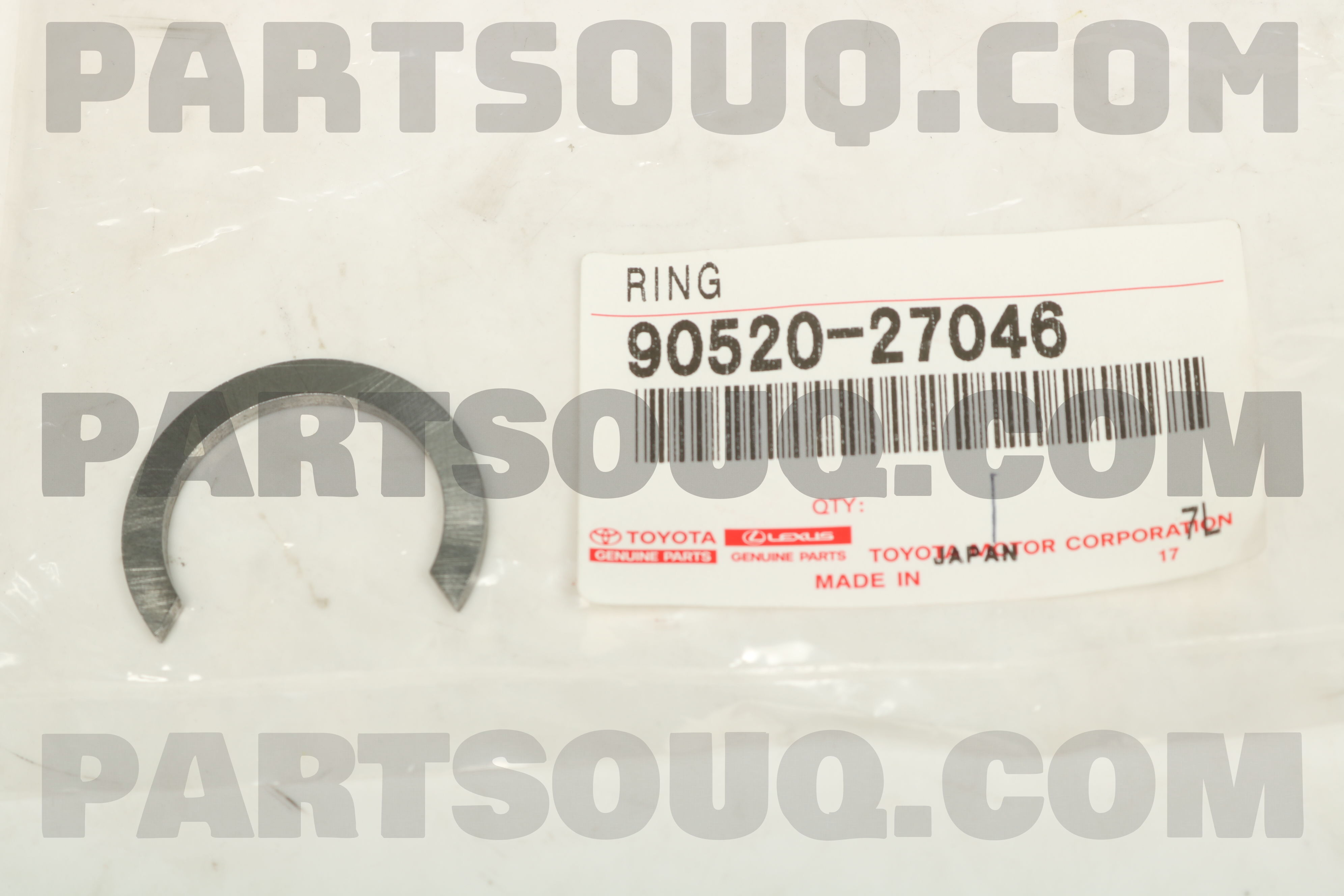 RING, SHAFT SNAP (FOR CLUTCH HUB NO.2 SETTING) 9052027046 | Toyota ...