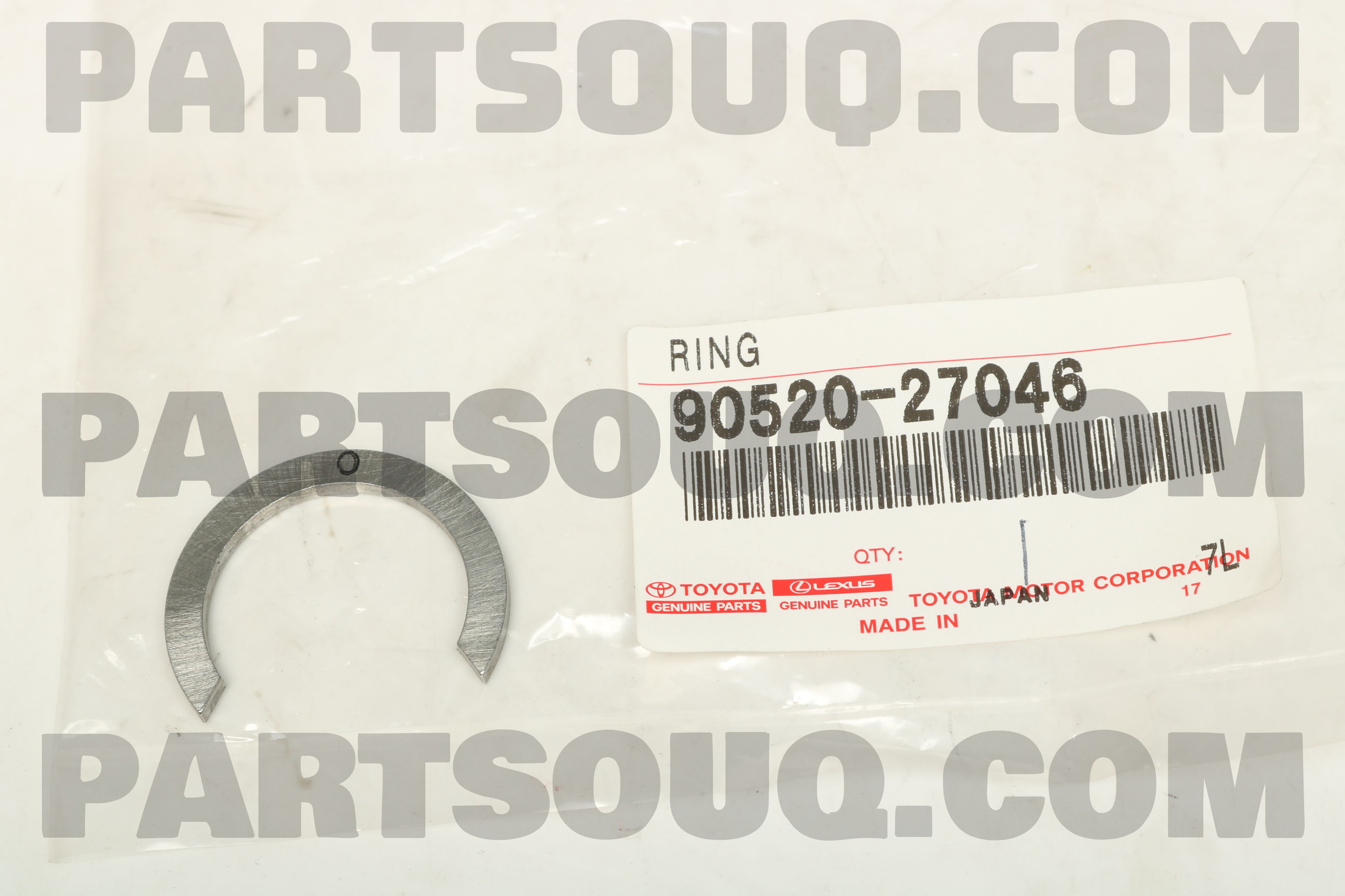 RING, SHAFT SNAP (FOR CLUTCH HUB NO.2 SETTING) 9052027046 | Toyota ...