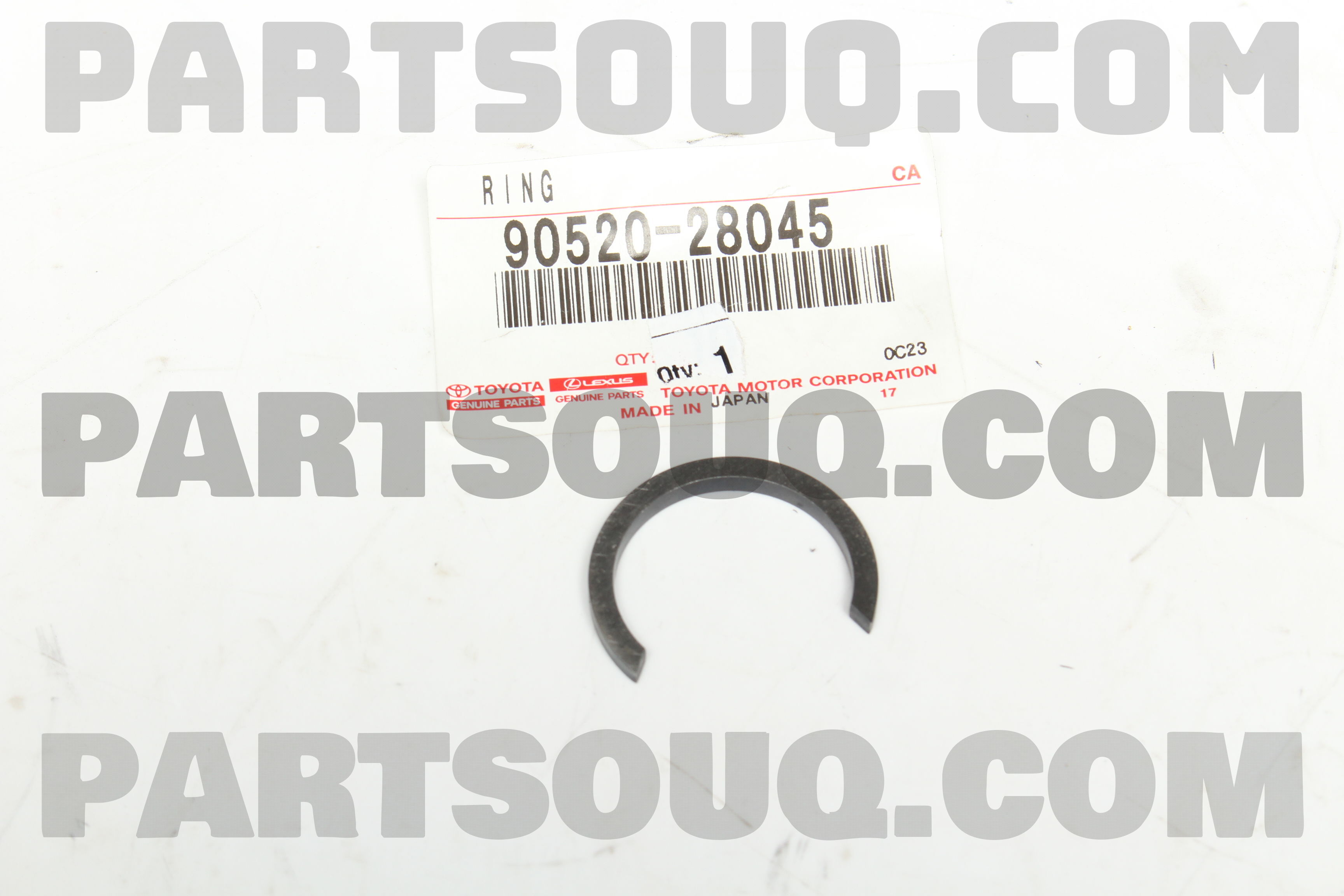 RING, SHAFT SNAP (FOR OUTPUT SHAFT BEARING) 9052028045 | Toyota Parts ...