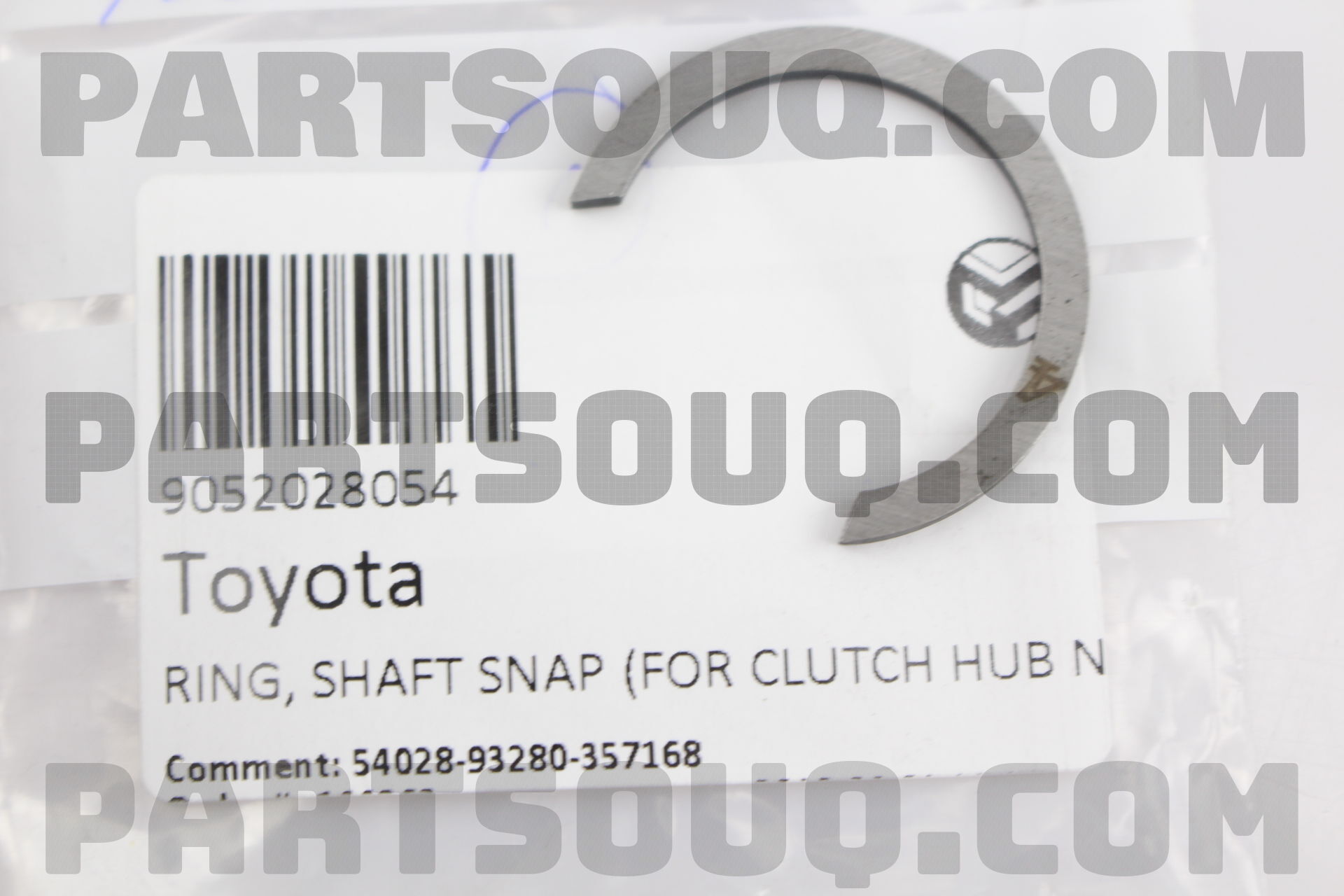 RING, SHAFT SNAP (FOR CLUTCH HUB NO.2 SETTING) 9052028054 | Toyota ...