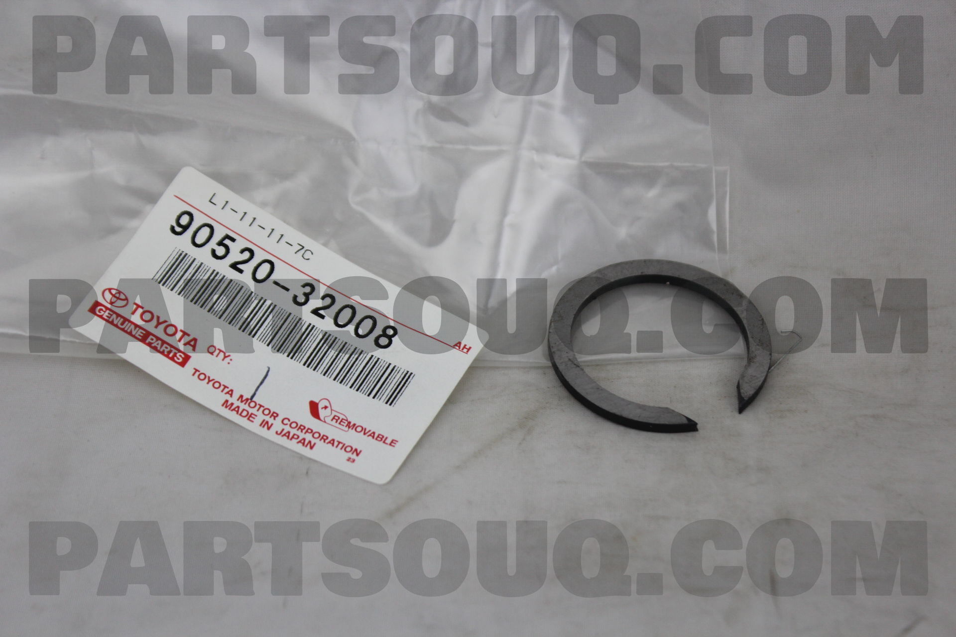 RING, SHAFT SNAP (FOR TRANSFER INPUT BEARING) 9052032008 | Toyota Parts ...
