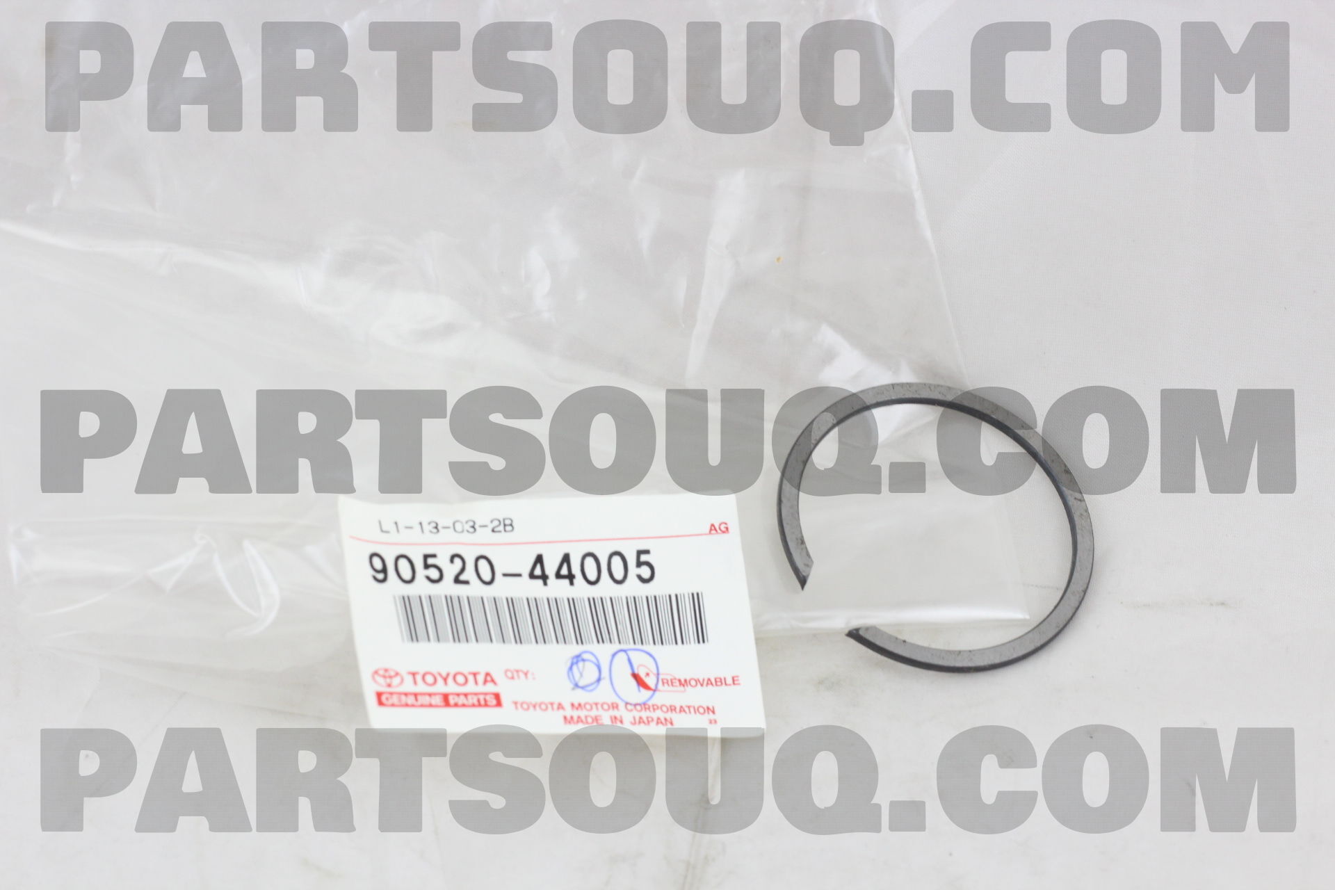 RING, SHAFT SNAP (FOR TRANSFER INPUT GEAR STOPPER) 9052044005 | Toyota ...