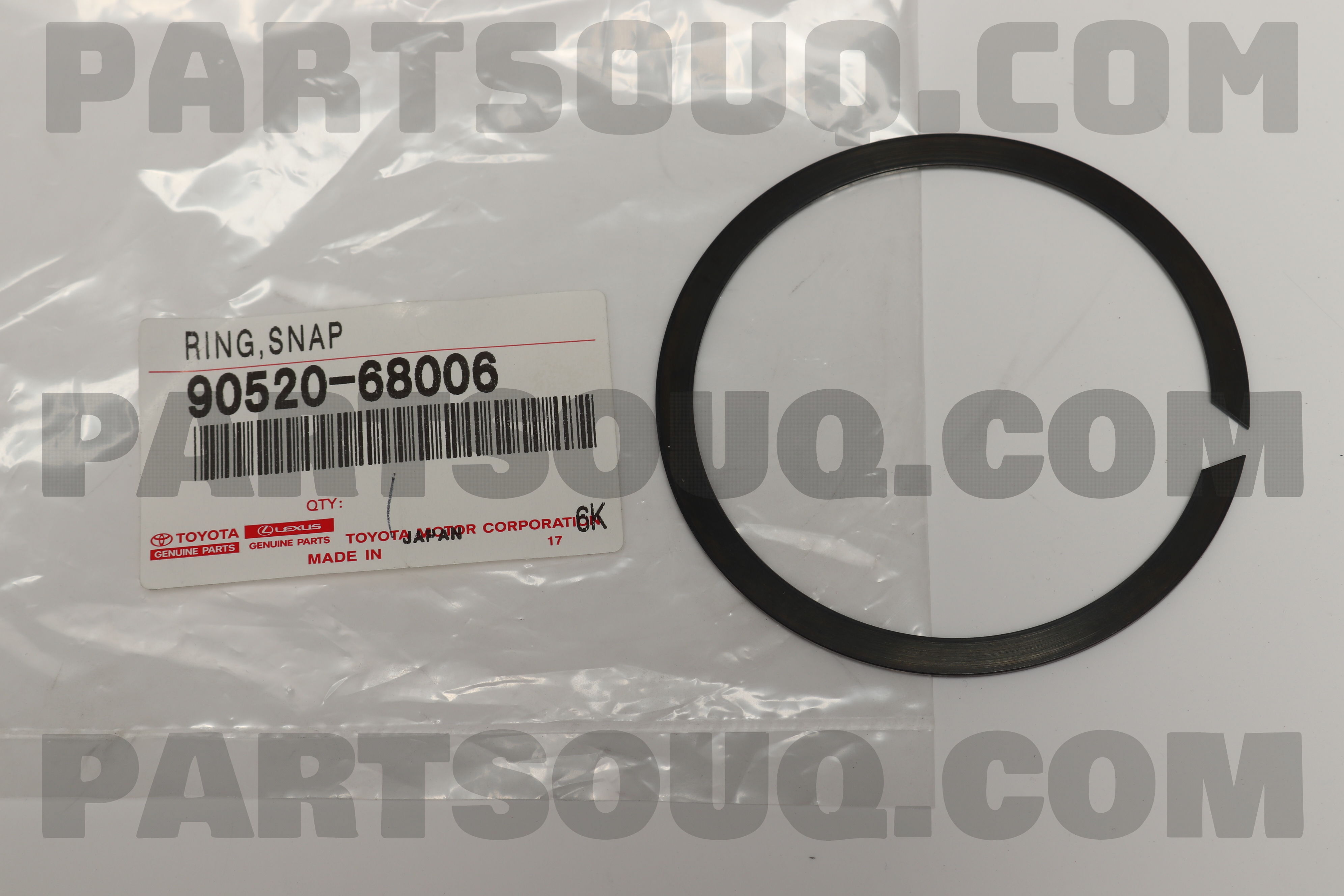 RING, SHAFT SNAP (FOR DIRECT CLUTCH PISTON RETURN SPRING) 9052068006 ...