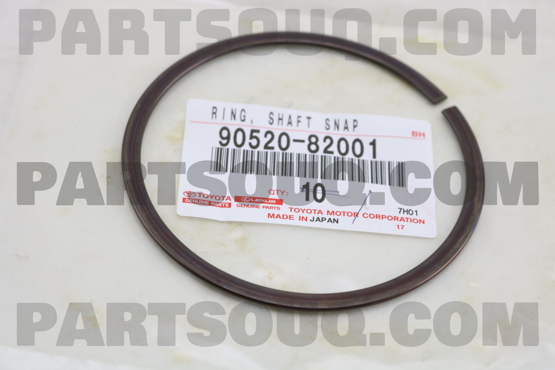 RING, SHAFT SNAP (FOR TRANSFER INPUT BEARING) 9052082001 | Toyota Parts ...