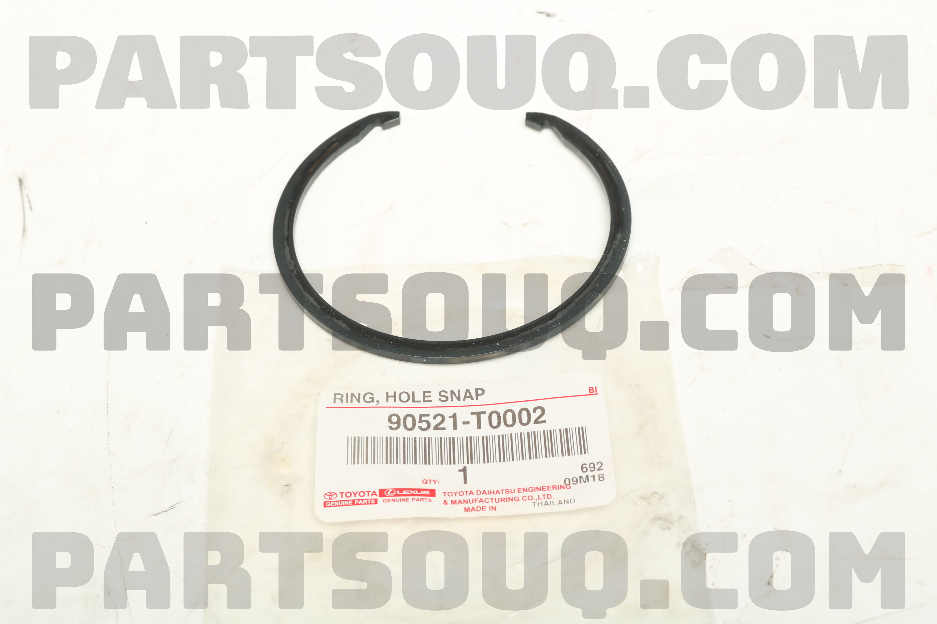 RING, SHAFT SNAP (FOR DIFFERENTIAL SIDE GEAR SHAFT RH) 90521T0002 ...