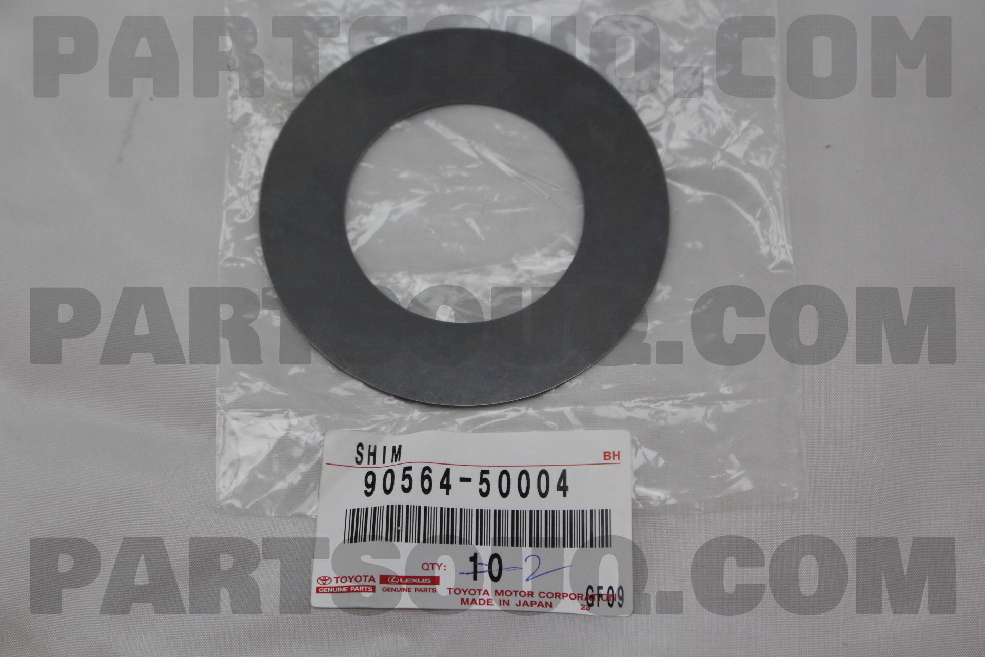 SHIM(FOR REAR DIFFERENTIAL SIDE GEAR THRUST) 9056450004 | Toyota Parts ...