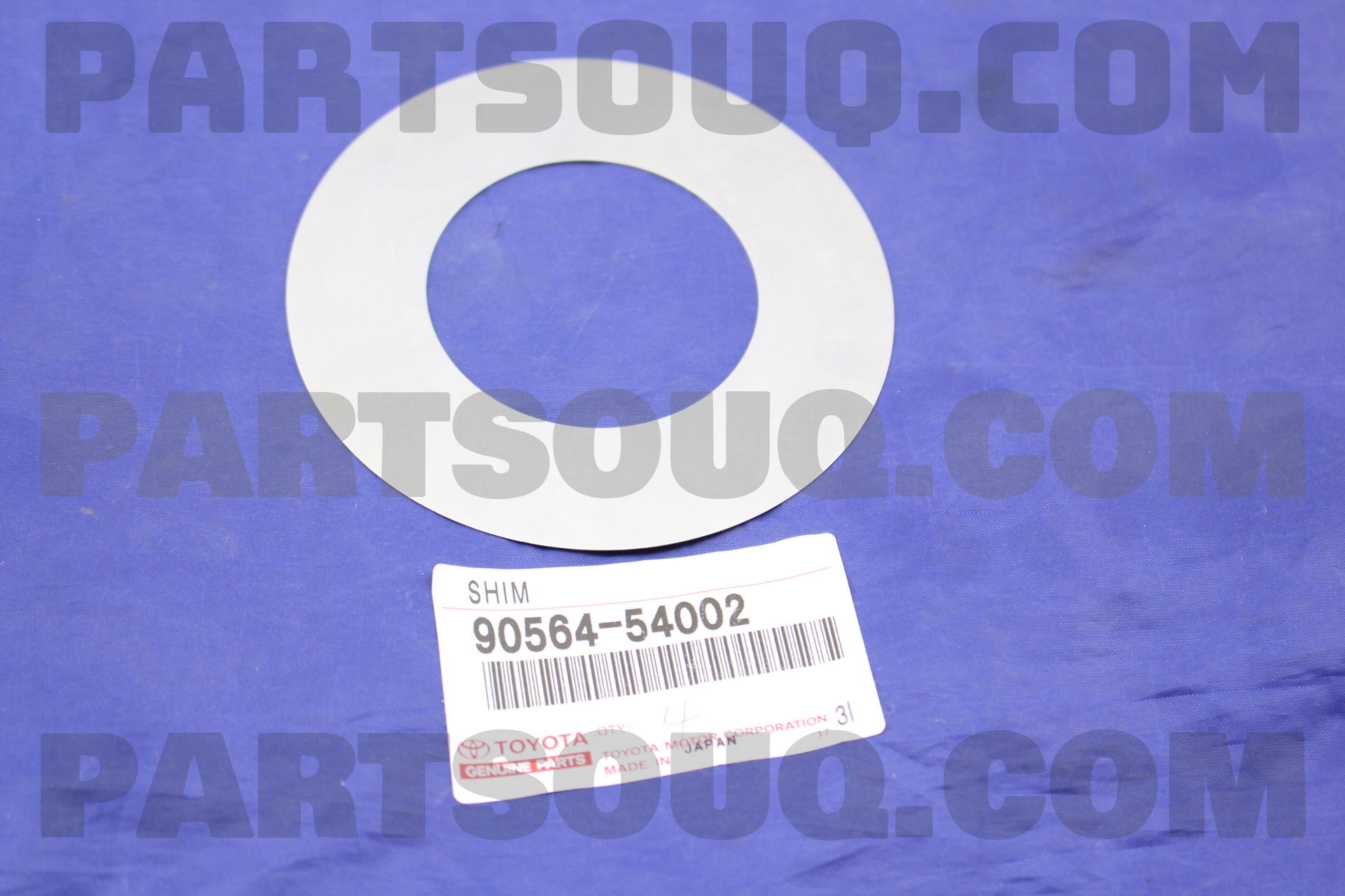 SHIM(FOR REAR DIFFERENTIAL SIDE GEAR THRUST) 9056454002 | Toyota Parts ...