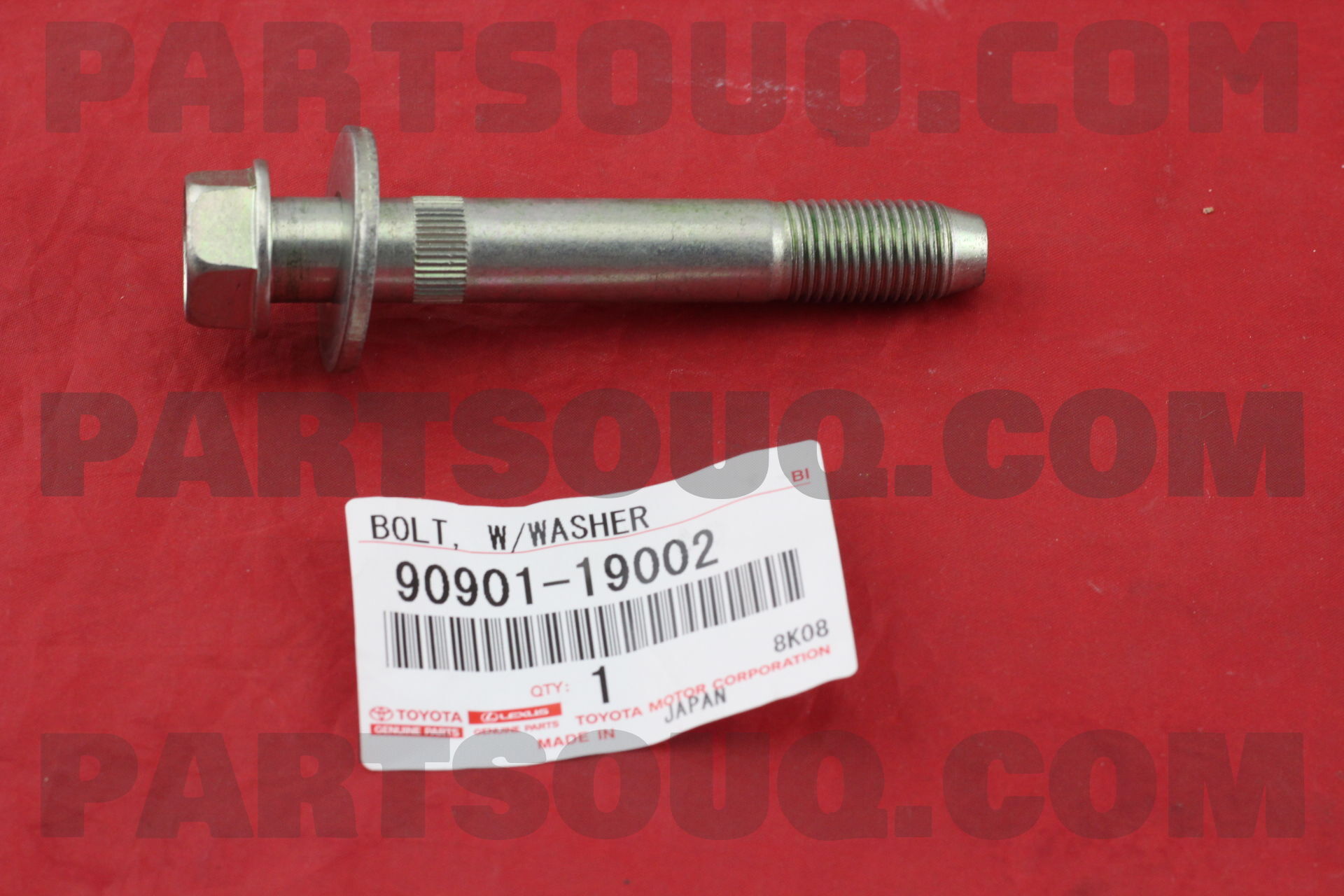 BOLT(FOR REAR SUSPENSION ARM) 9090119002 | Toyota Parts | PartSouq