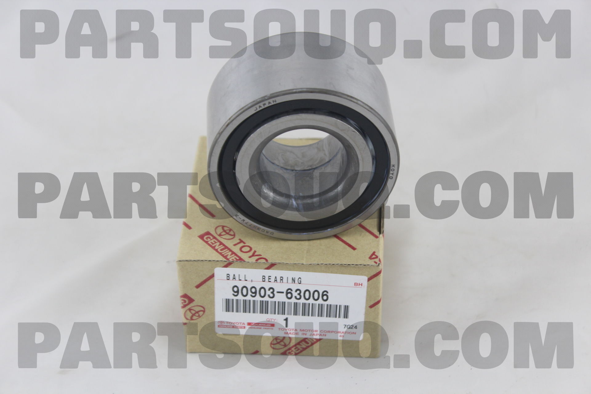 BEARING (FOR FRONT AXLE HUB), RH/LH 9090363006 | Toyota Parts | PartSouq