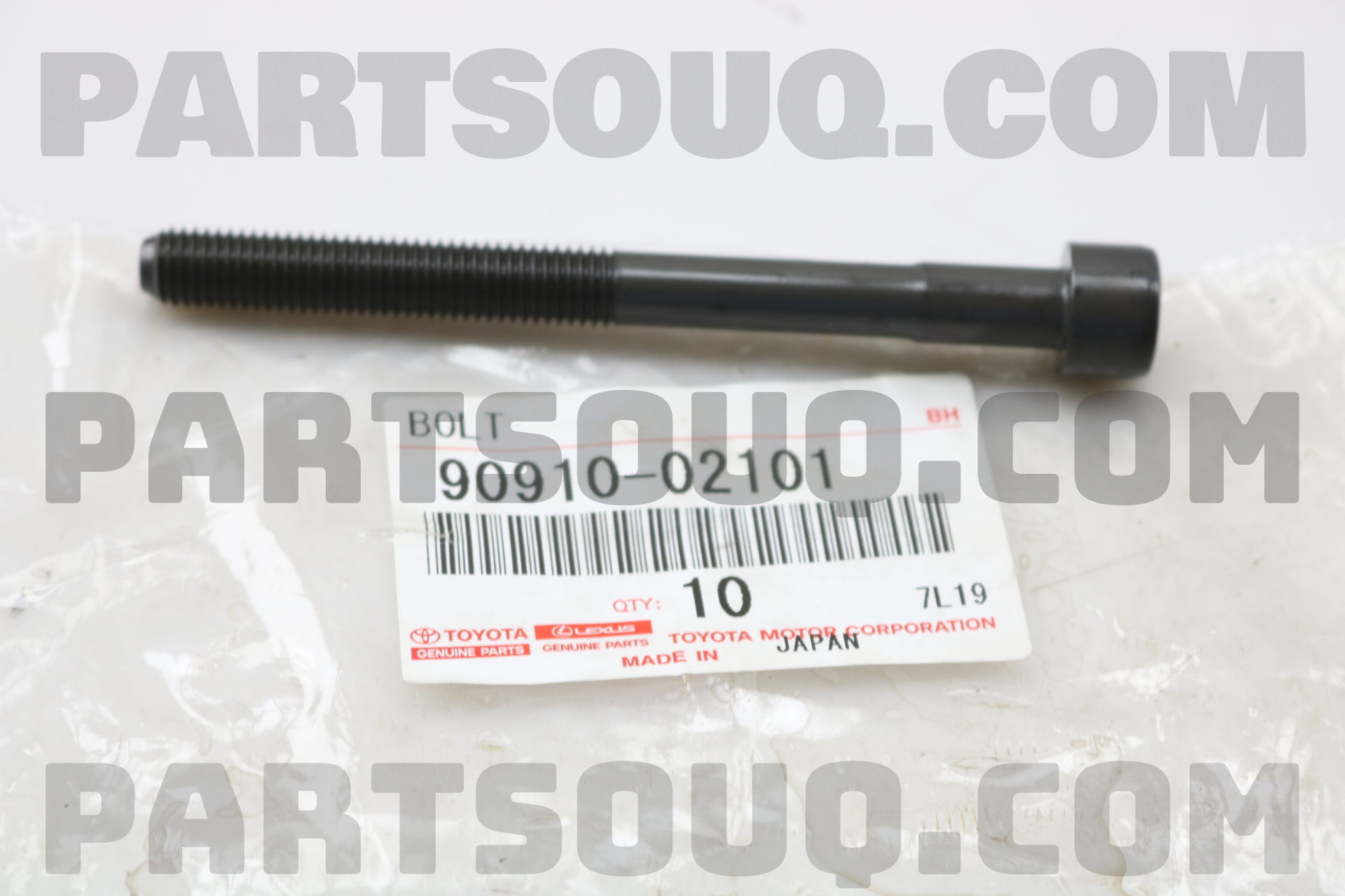 BOLT(FOR CYLINDER HEAD SET) 9091002101 | Toyota Parts | PartSouq