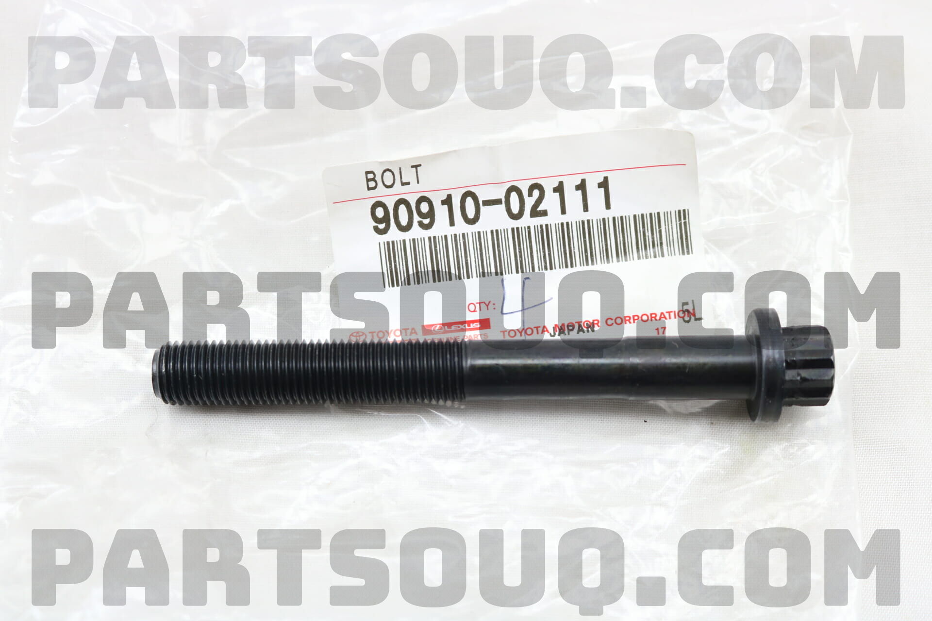 BOLT(FOR CYLINDER HEAD SET) 9091002111 | Toyota Parts | PartSouq