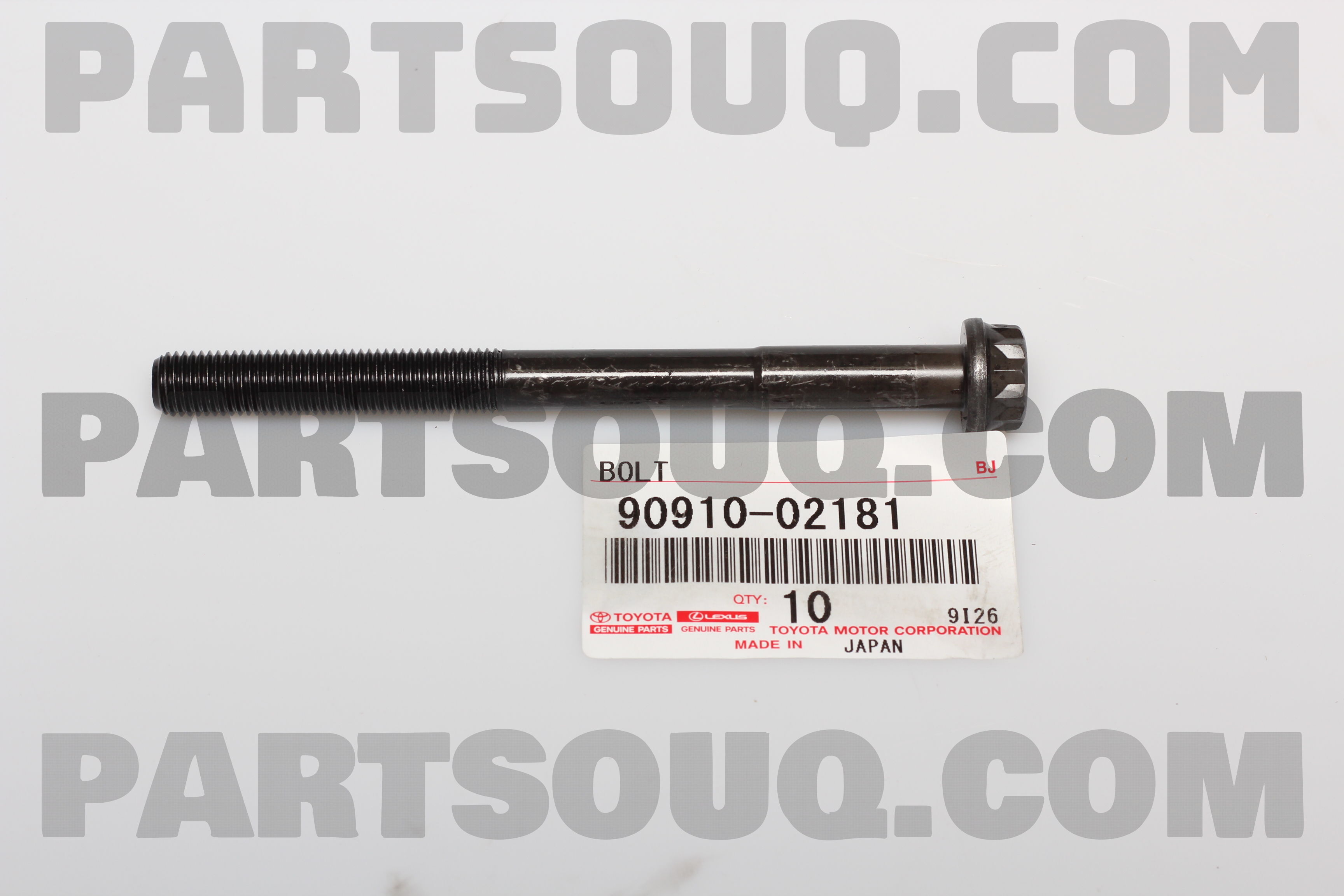 BOLT(FOR CYLINDER HEAD SET) 9091002181 | Toyota Parts | PartSouq