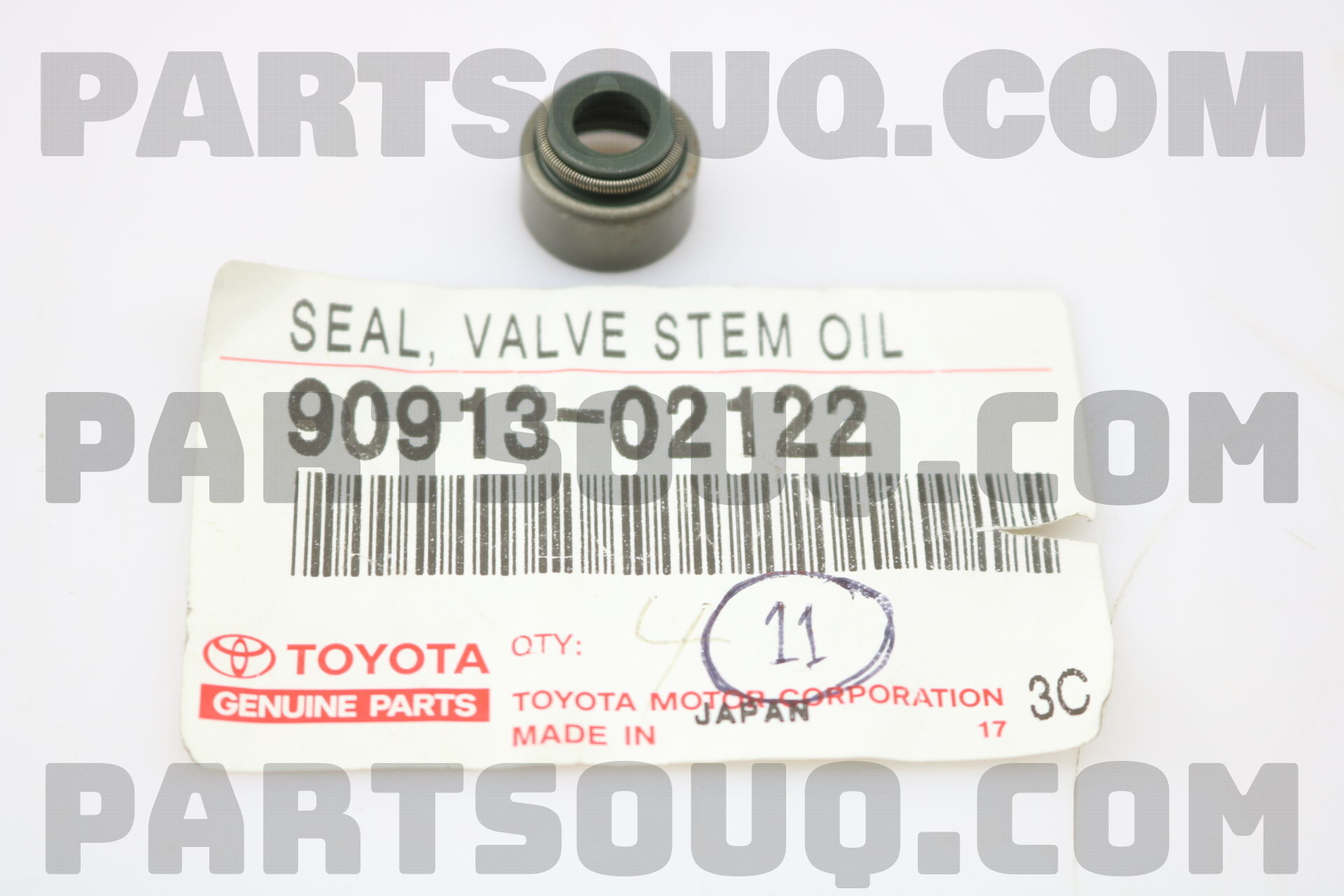 SEAL OR RING, O(FOR VALVE STEM OIL) 9091302122 | Toyota Parts | PartSouq