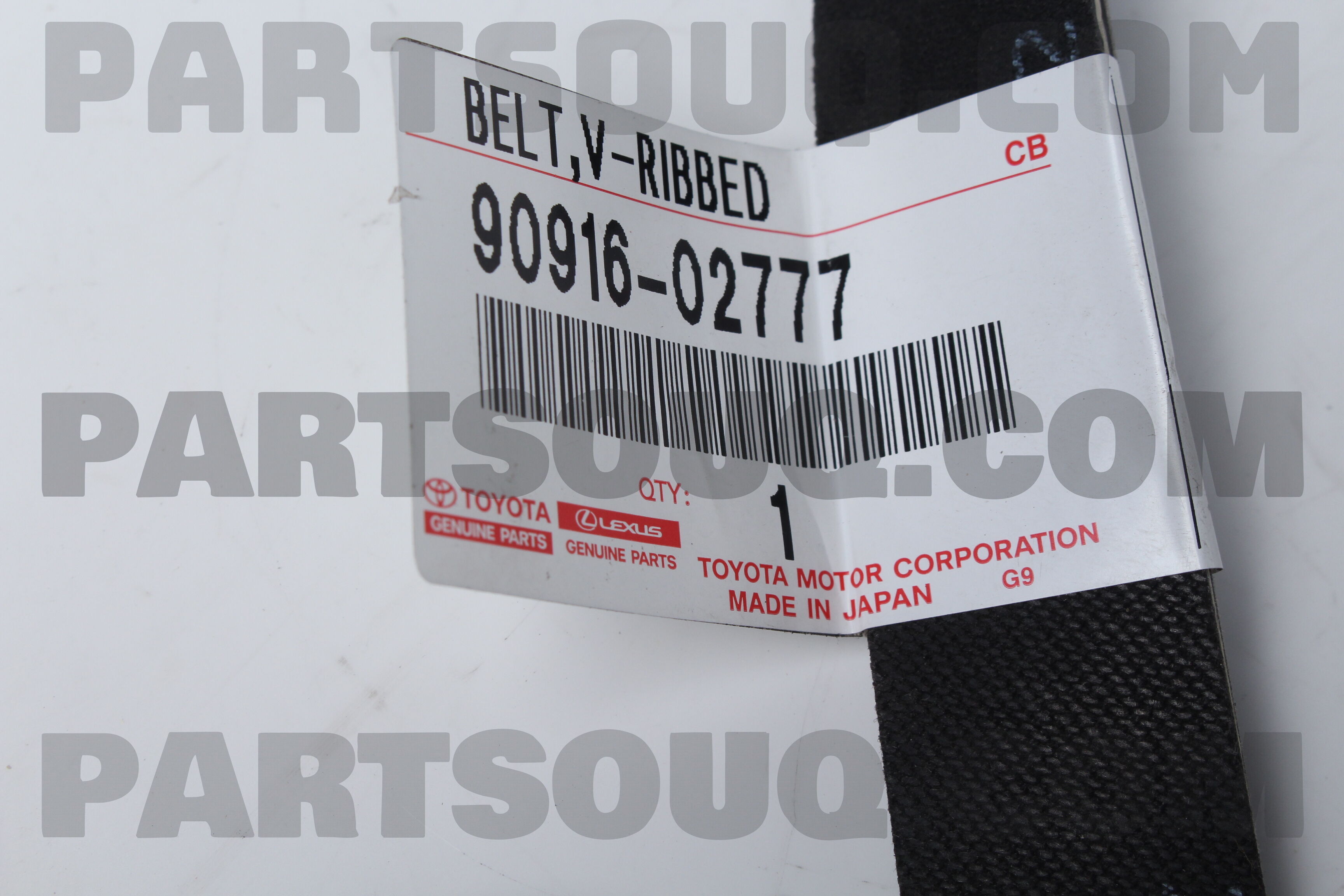 BELT V-RIBBED 9091602777 | Toyota Parts | PartSouq