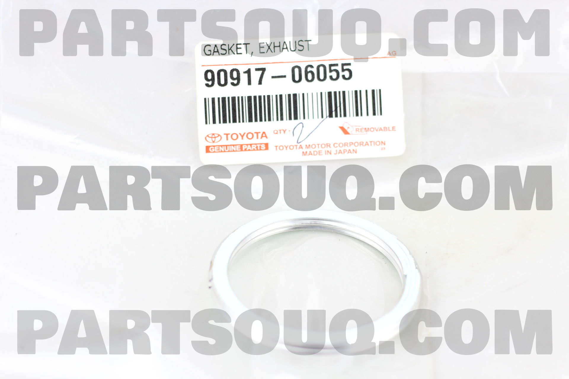 GASKET, EXHAUST PIPE 9091706055 | Toyota Parts | PartSouq