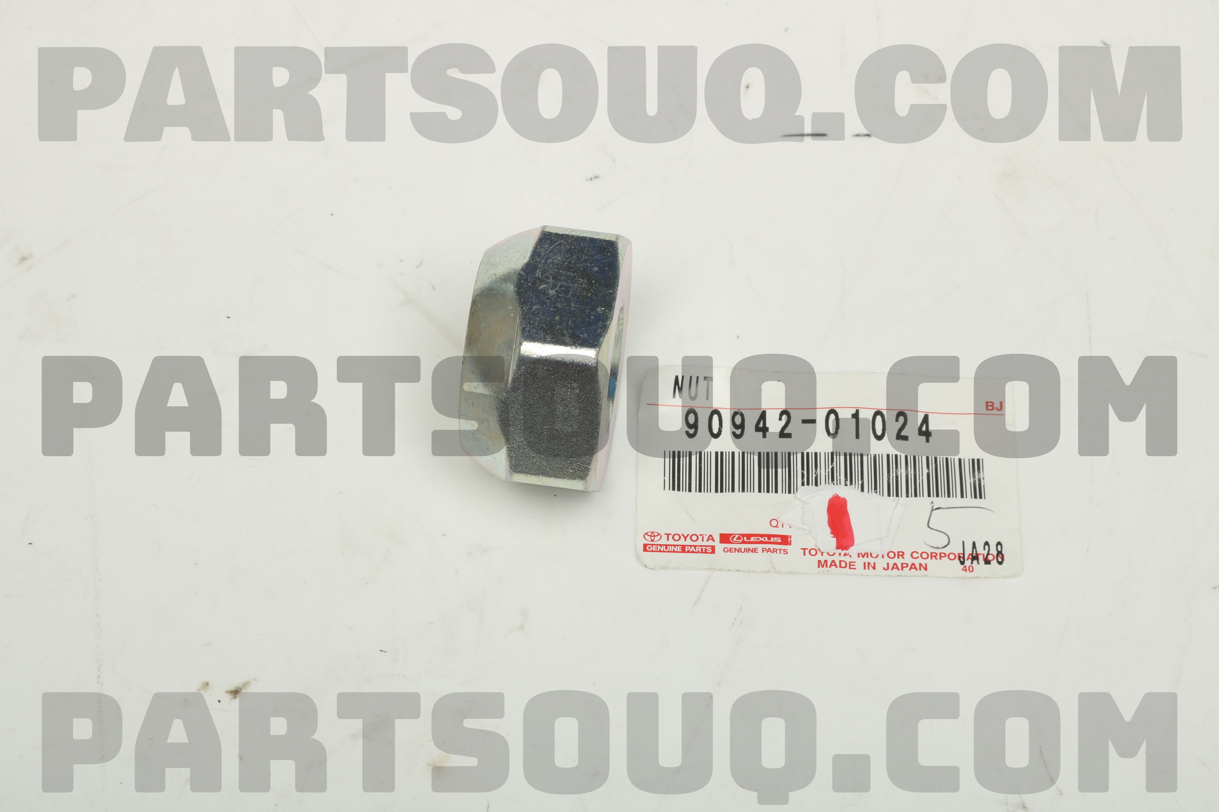 NUT, HUB (FOR AXLE) 9094201024 | Toyota Parts | PartSouq
