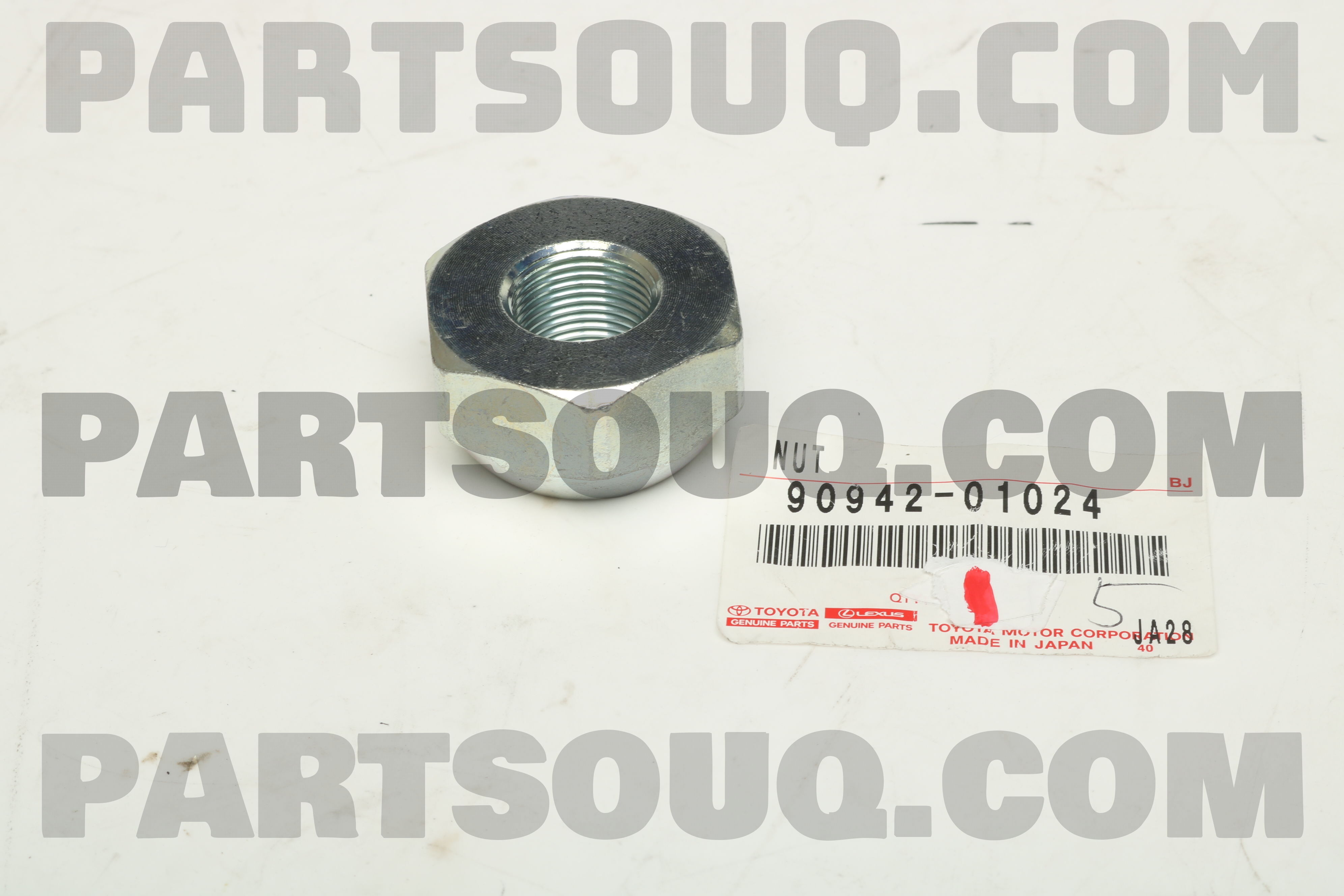 NUT, HUB (FOR AXLE) 9094201024 | Toyota Parts | PartSouq