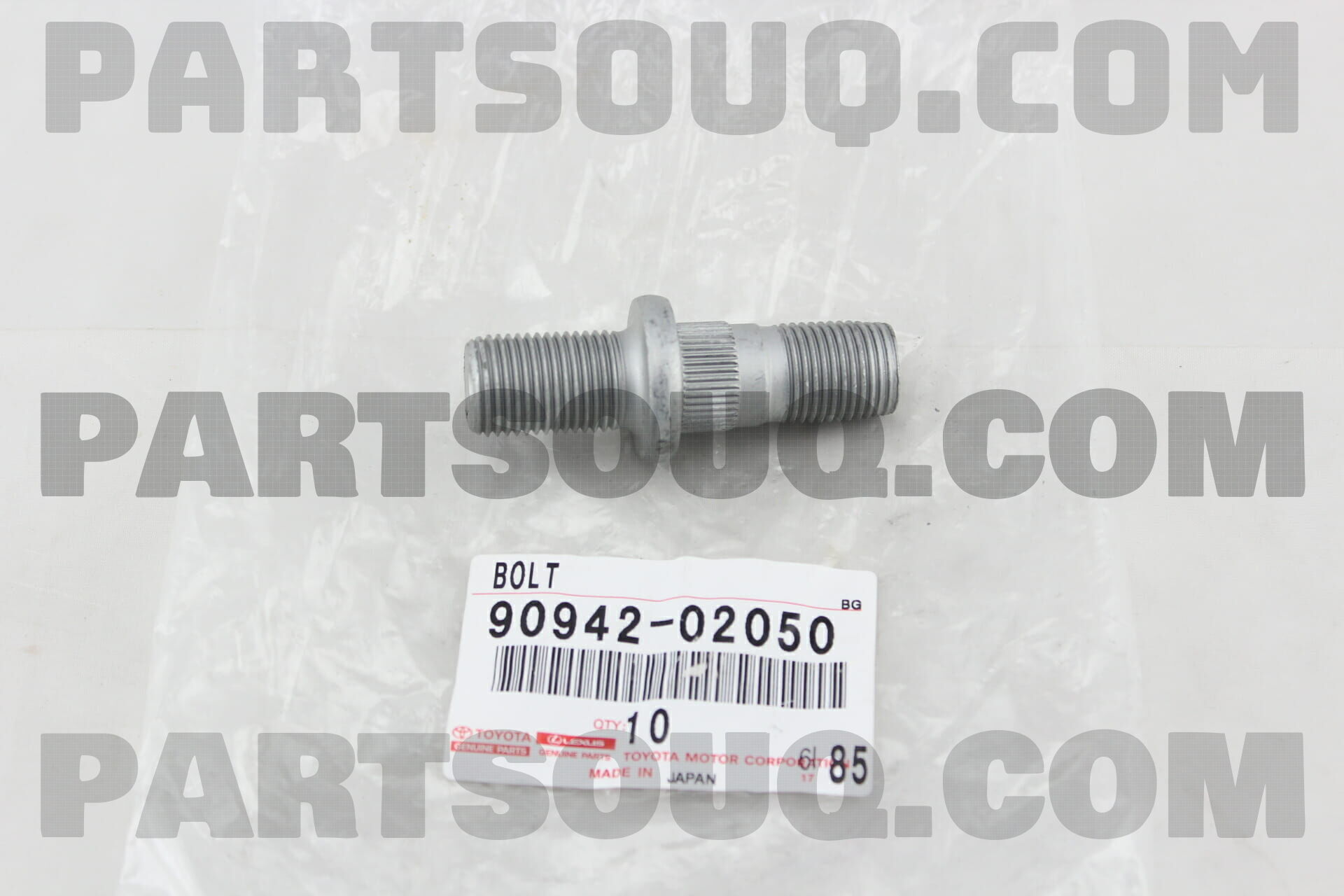 BOLT, HUB (FOR FRONT AXLE RH) 9094202050 | Toyota Parts | PartSouq