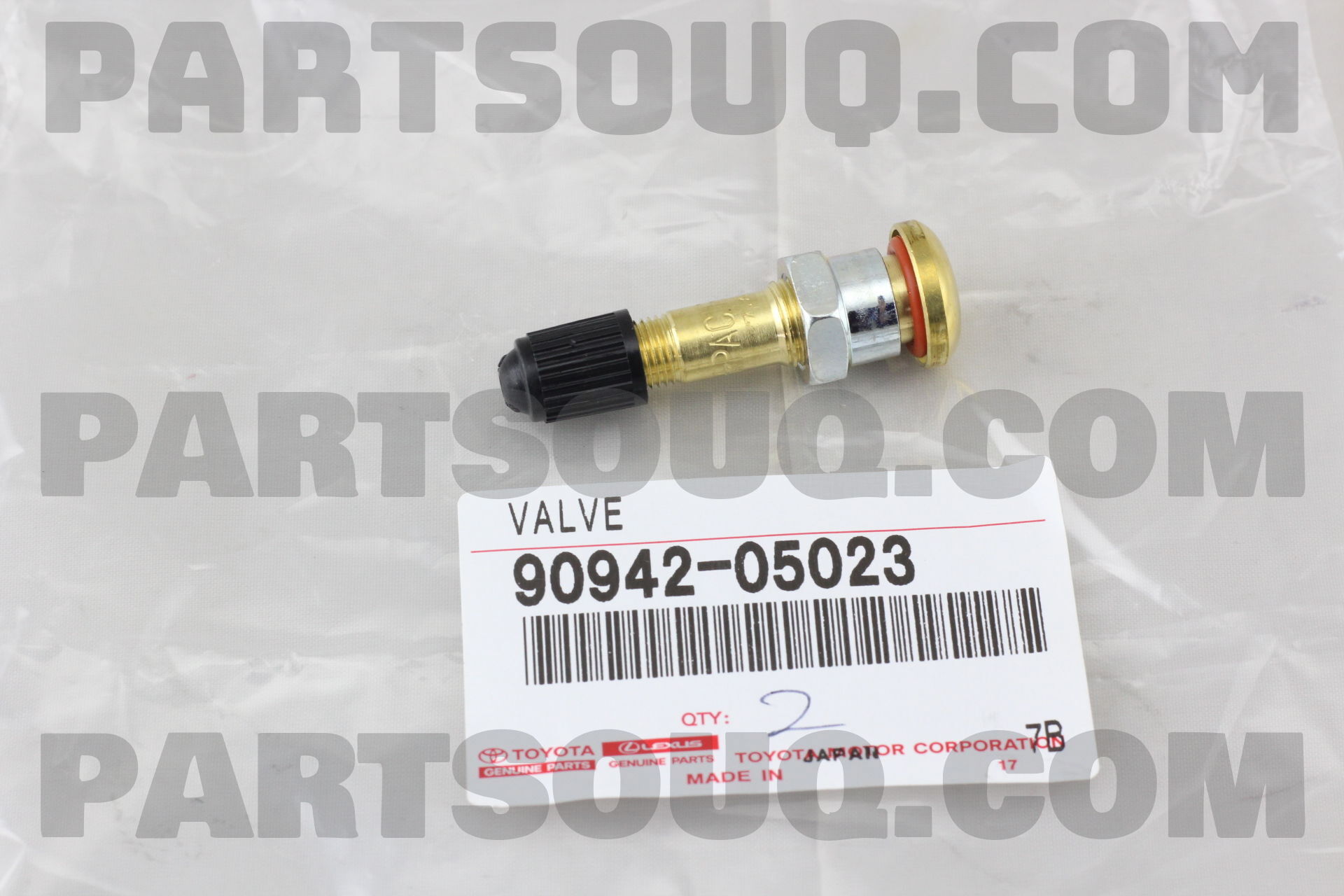 VALVE (FOR TUBELESS TIRE SPARE) 9094205023 | Toyota Parts | PartSouq