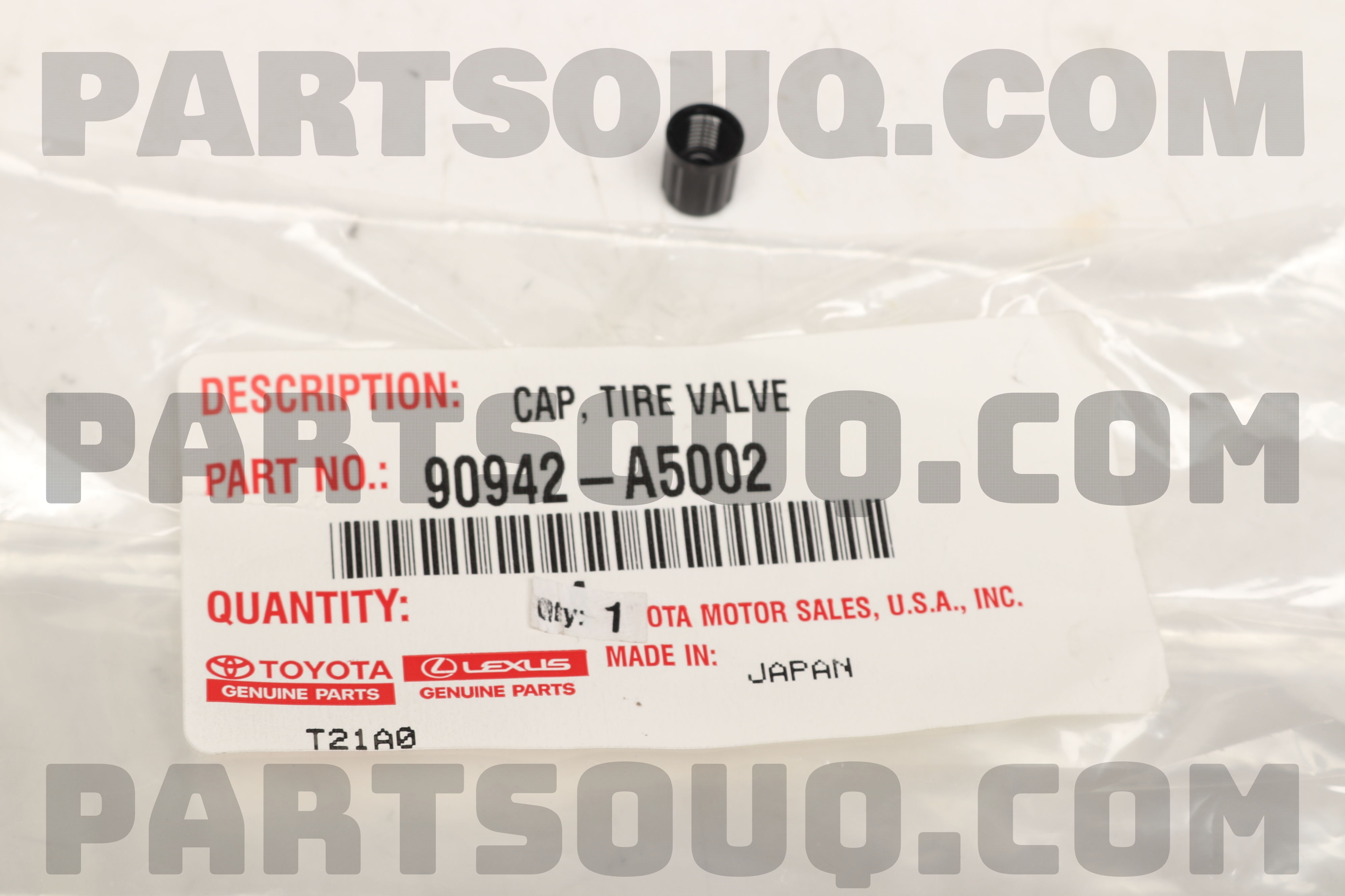 CAP, TIRE VALVE 9094205039 | Toyota Parts | PartSouq