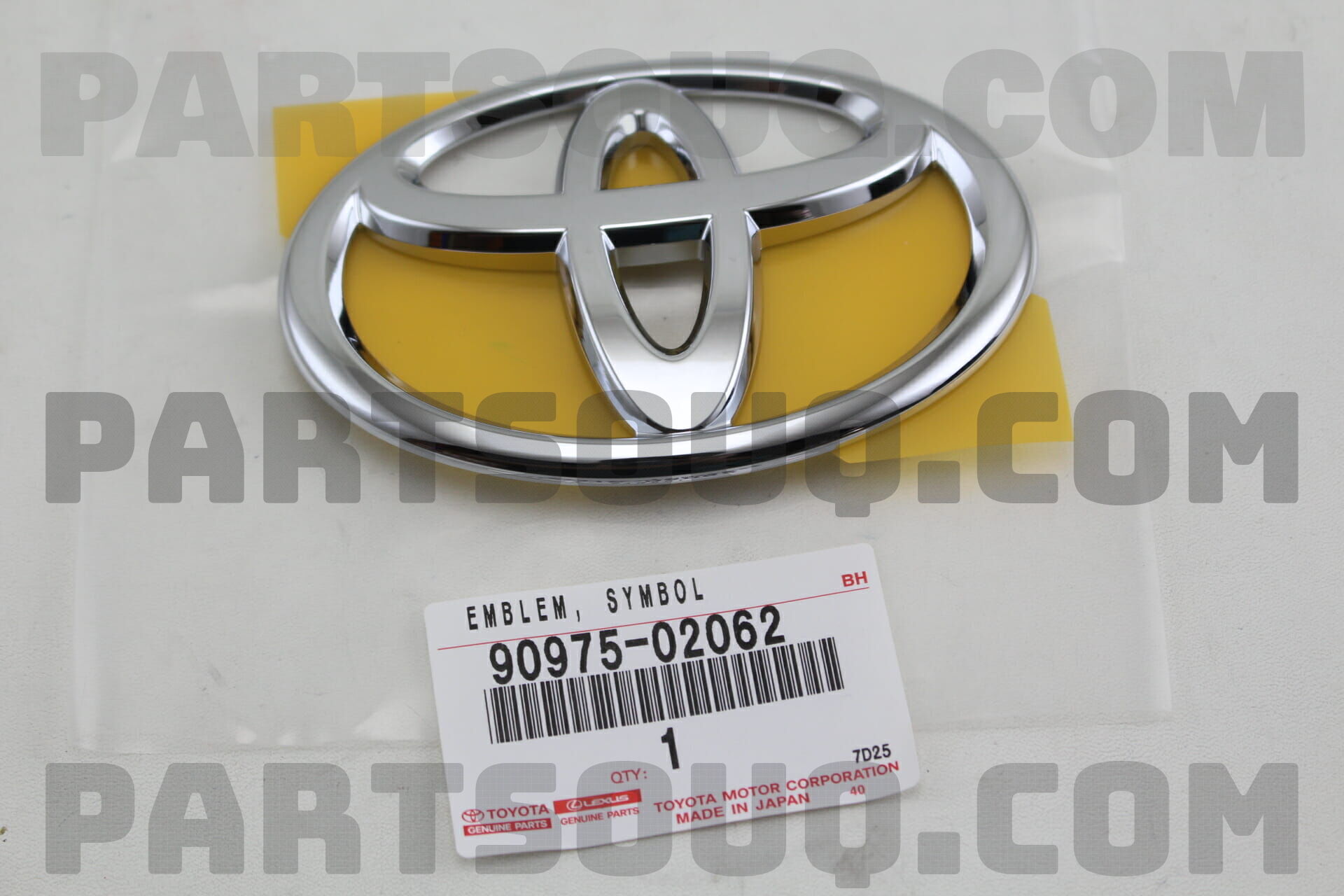 EMBLEM, BACK DOOR, NO.1 9097502062 | Toyota Parts | PartSouq