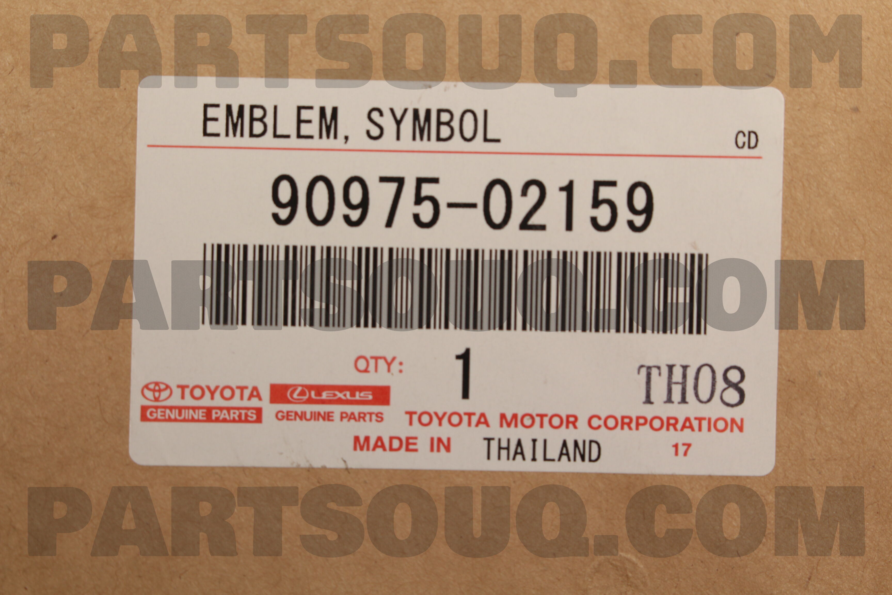 EMBLEM SYMBOL 9097502159 | Toyota Parts | PartSouq