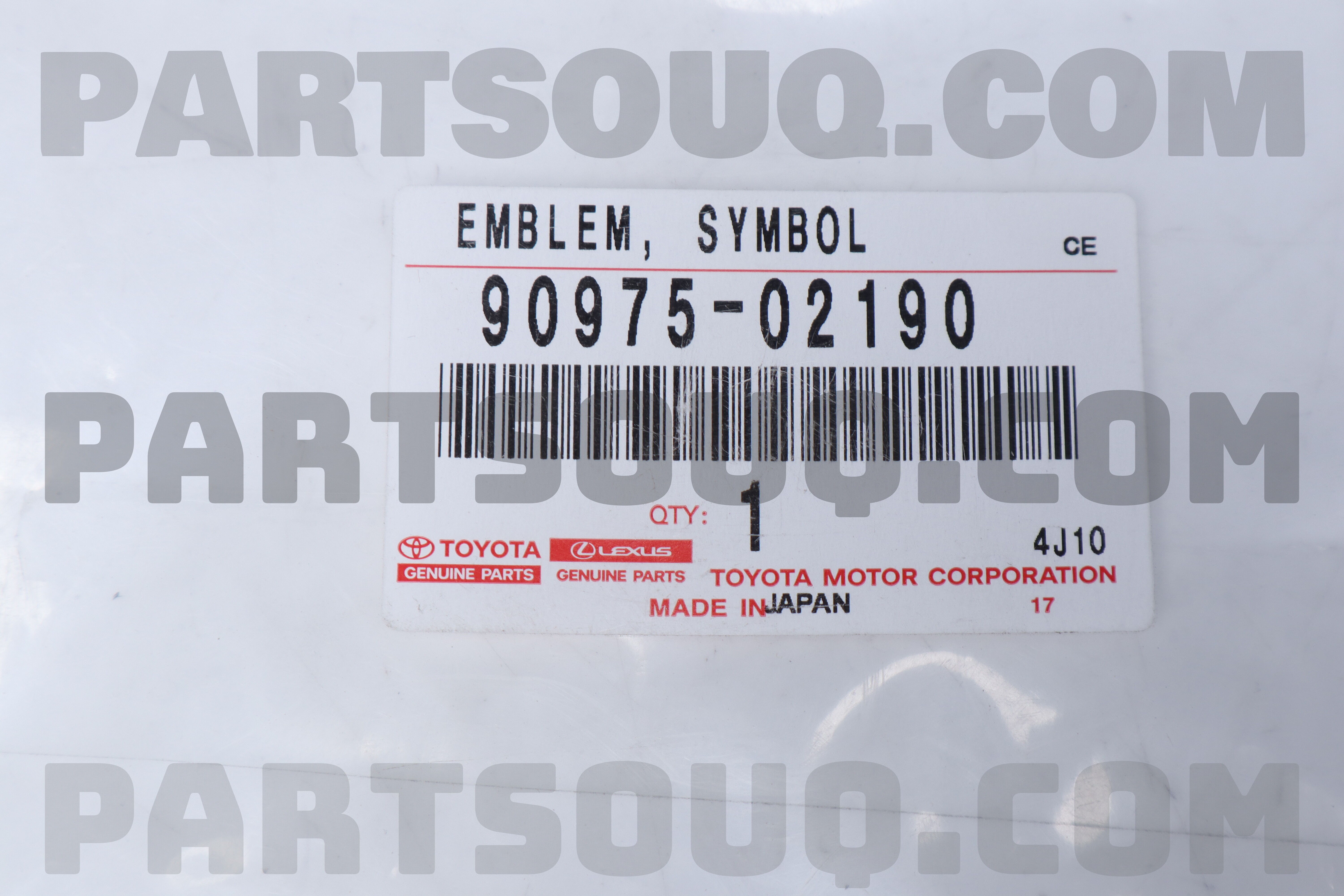 EMBLEM SYMBOL 9097502190 | Toyota Parts | PartSouq