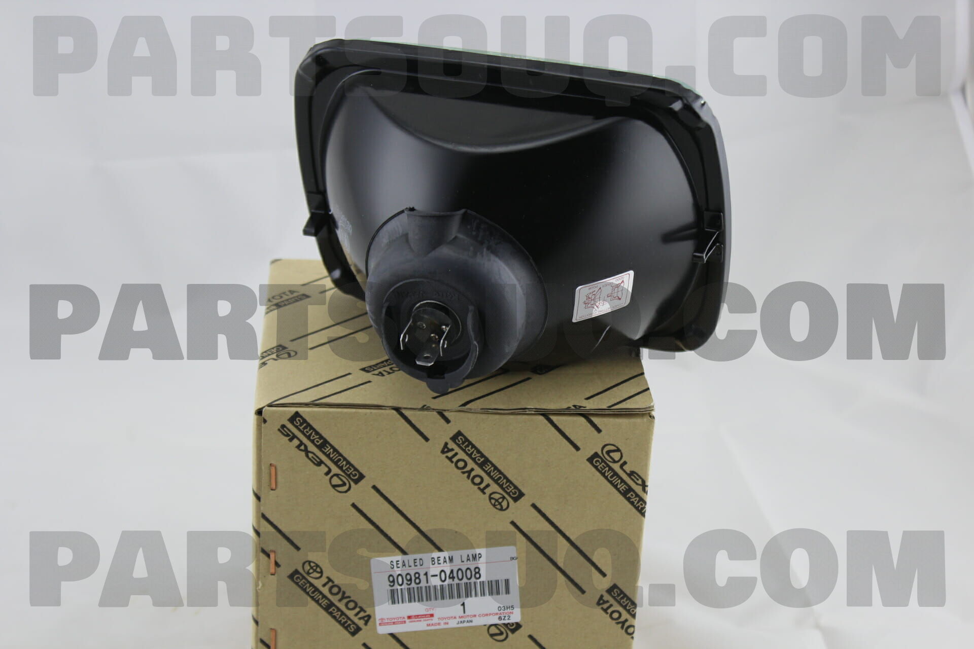 SEALED BEAM UNIT, NO.1 9098104008 | Toyota Parts | PartSouq