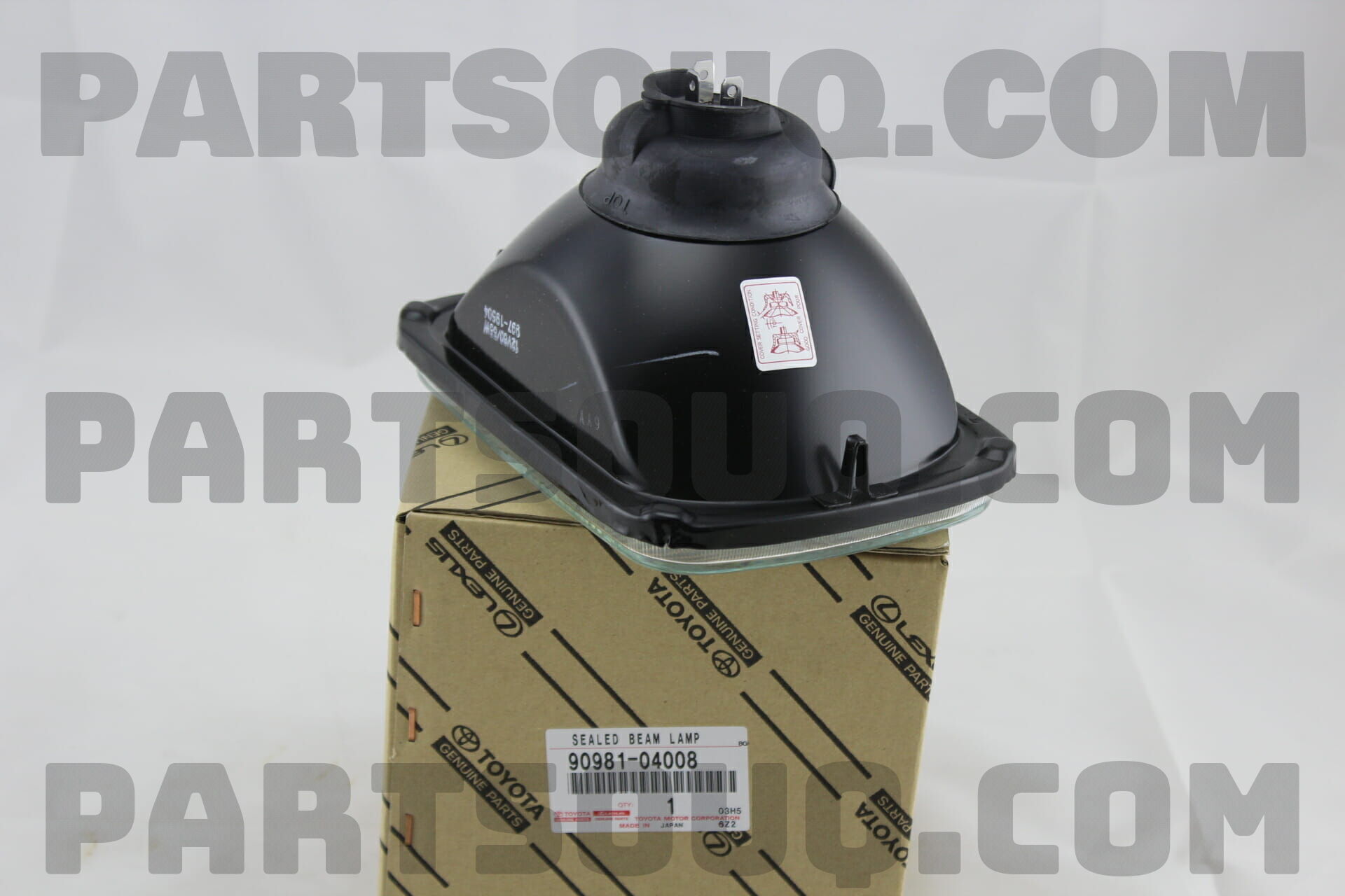 SEALED BEAM UNIT, NO.1 9098104008 | Toyota Parts | PartSouq