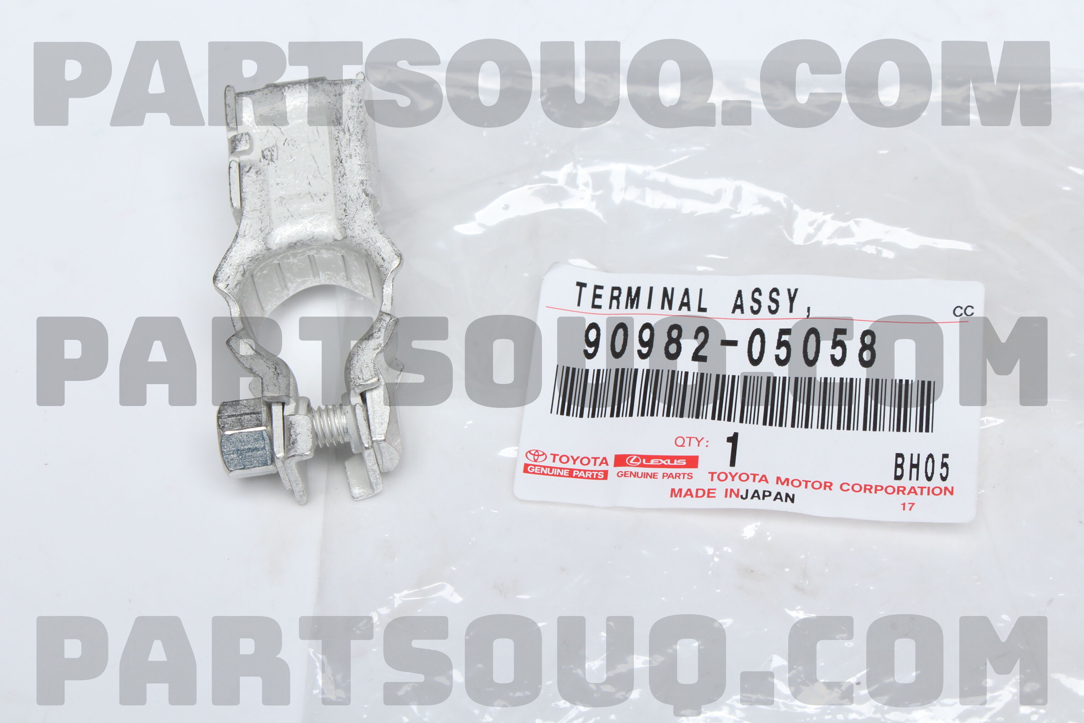 TERMINAL, BATTERY POSITIVE 9098205058 | Toyota Parts | PartSouq