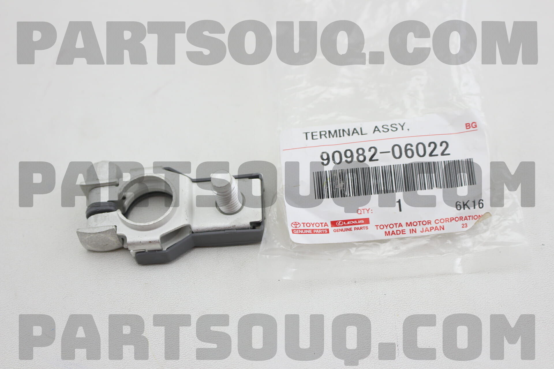 TERMINAL, BATTERY NEGATIVE 9098206022 | Toyota Parts | PartSouq