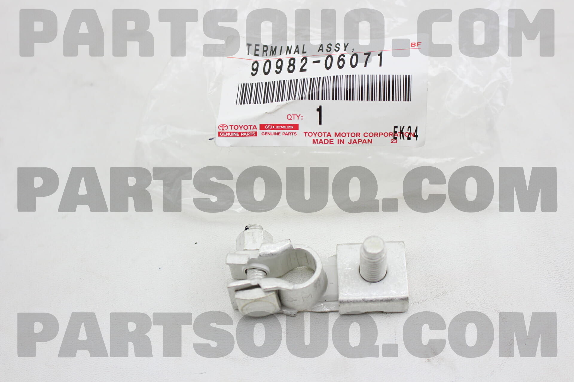 TERMINAL, BATTERY NEGATIVE 9098206071 | Toyota Parts | PartSouq