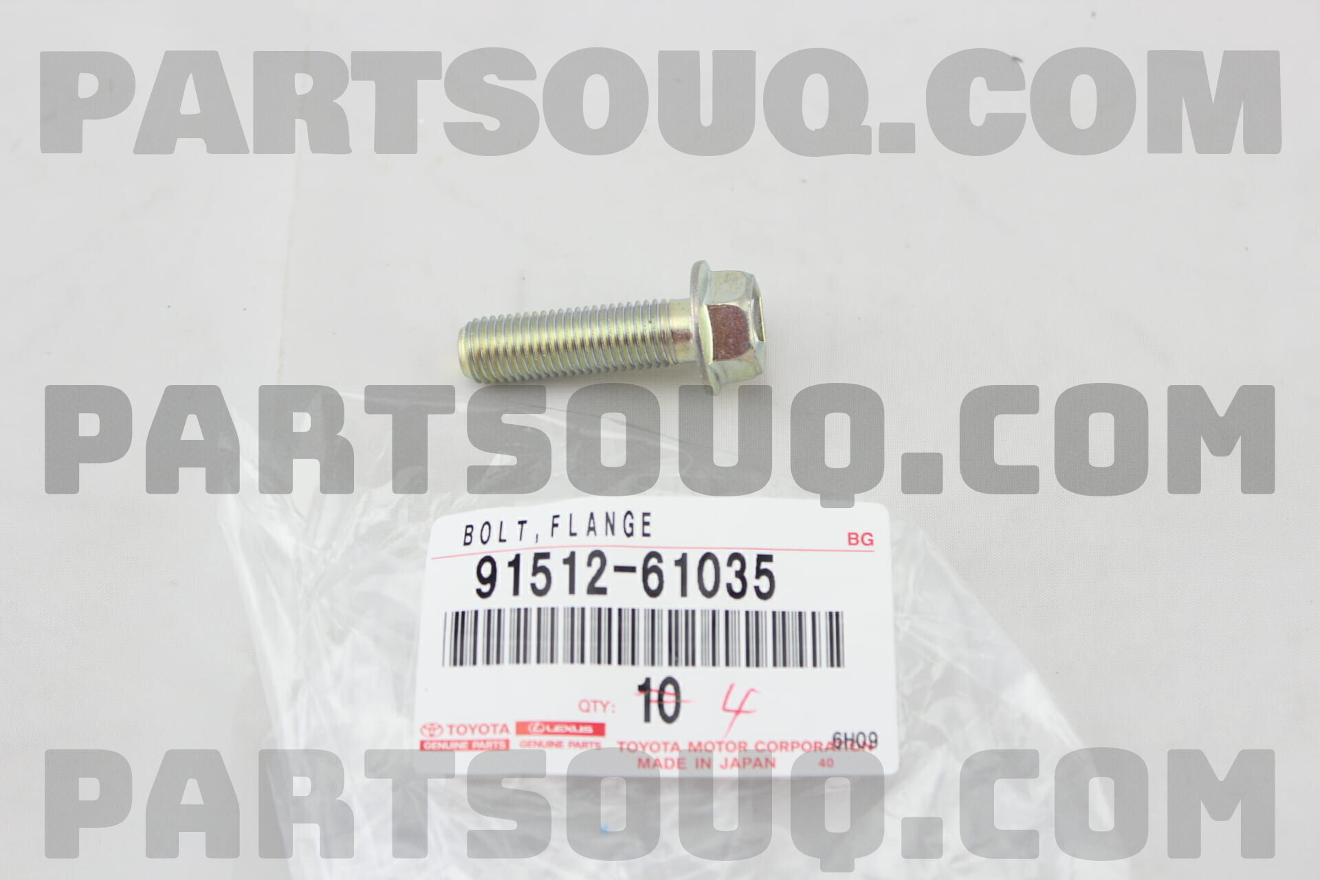 BOLT, FLANGE 9151261035 | Toyota Parts | PartSouq