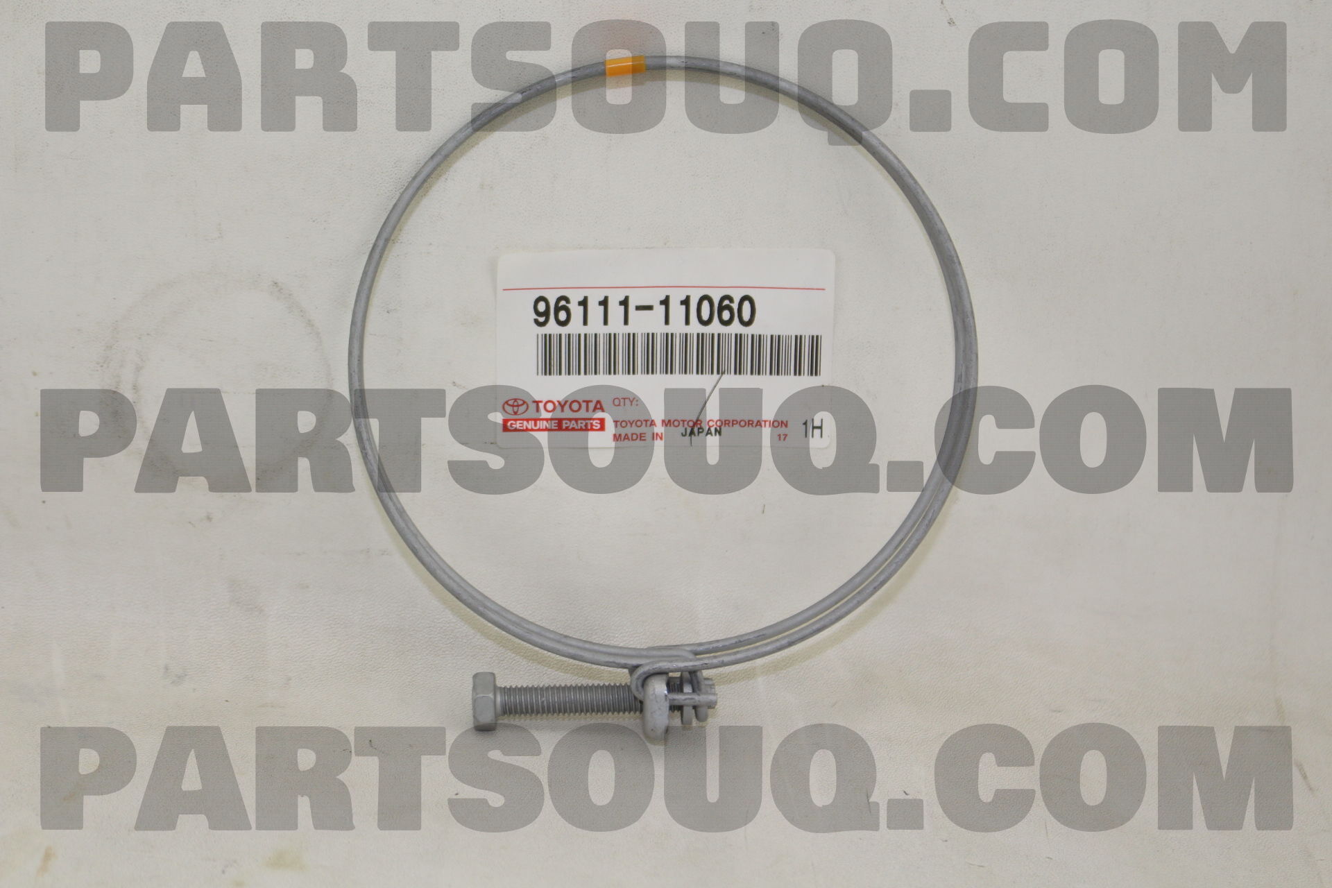 CLAMP(FOR AIR CLEANER HOSE, NO.1) 9611111060 | Toyota Parts | PartSouq