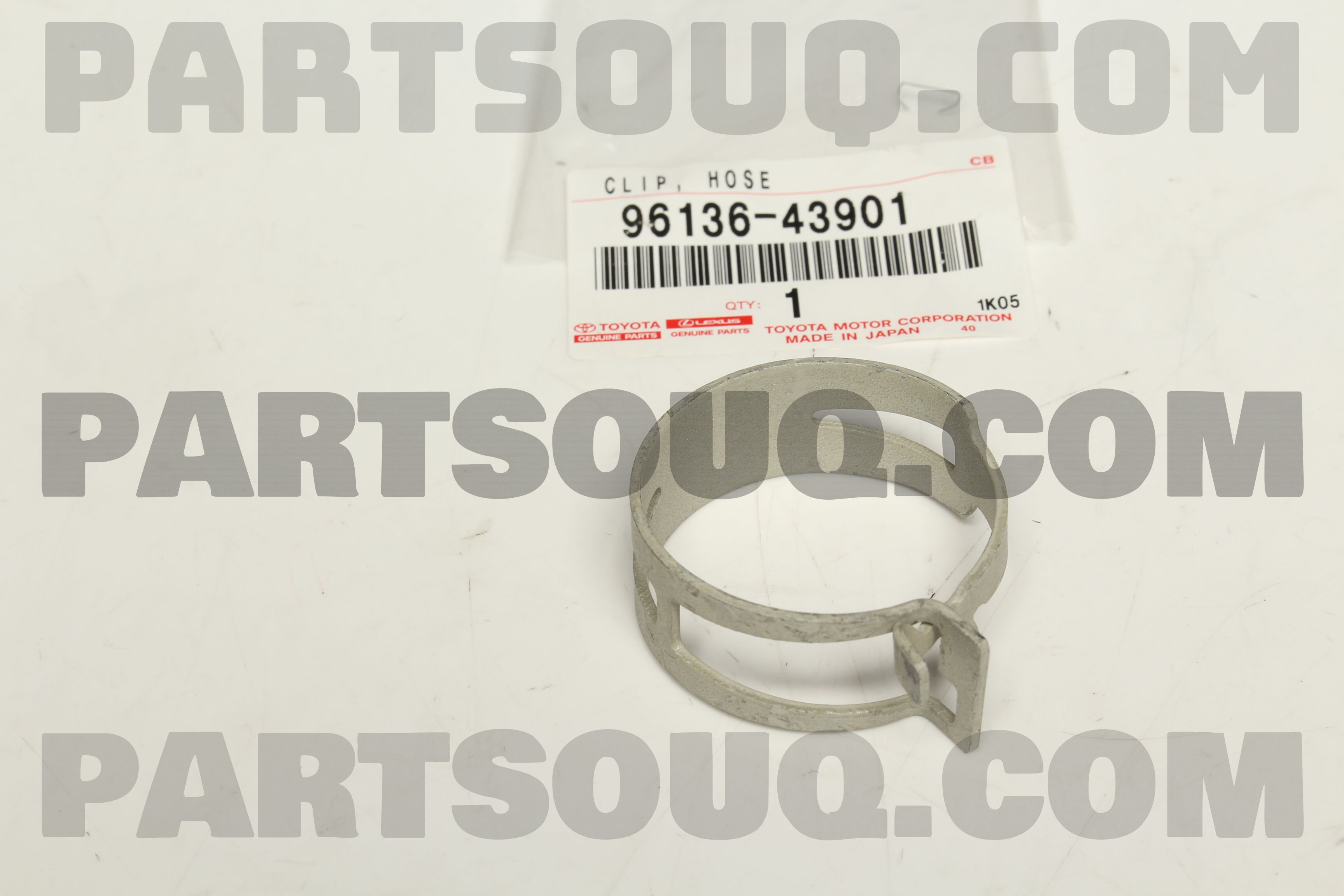 CLAMP OR CLIP, HOSE(FOR RADIATOR INLET) 9613643901 | Toyota Parts ...