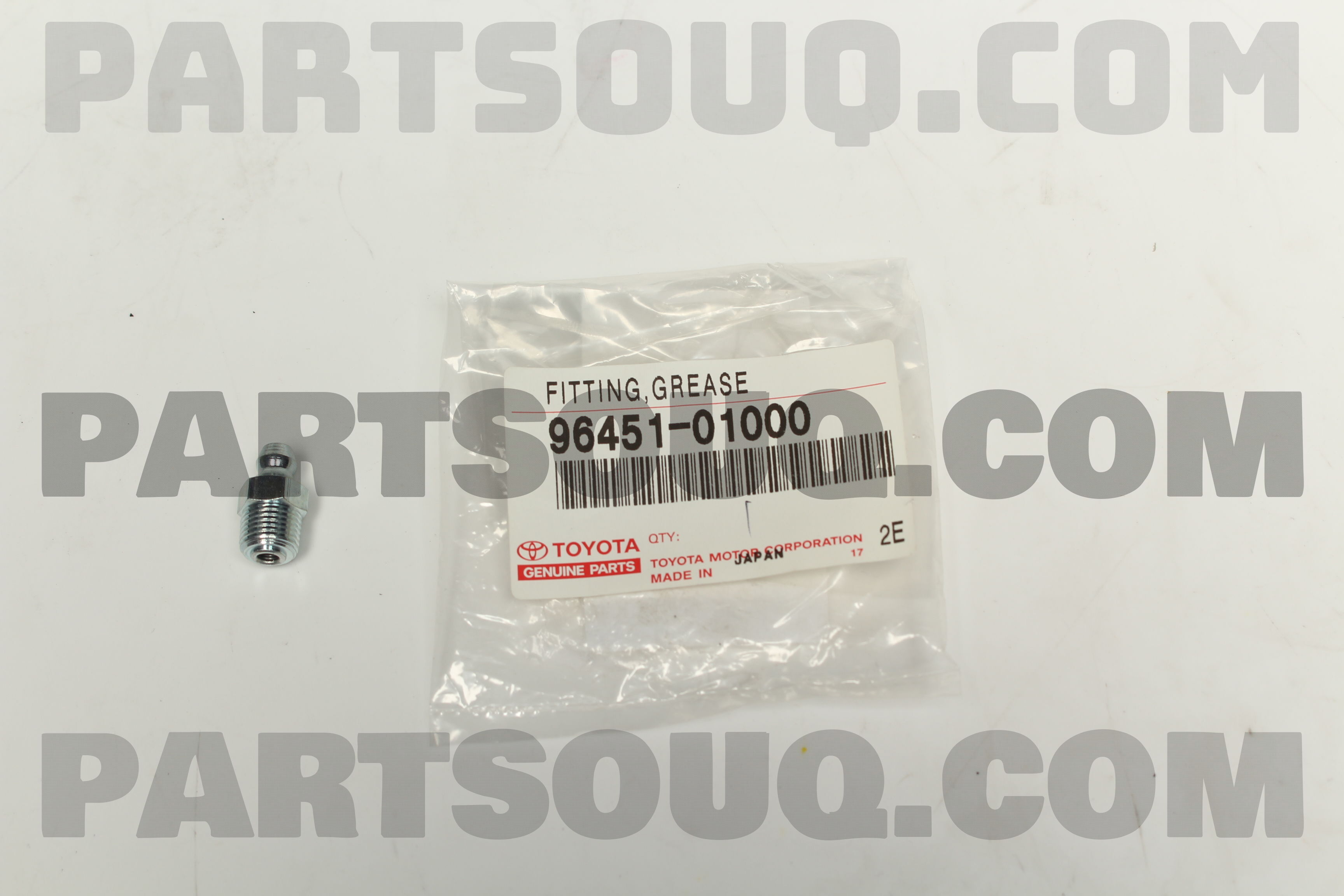 FITTING, GREASE SMALL(FOR TAIL GATE LOCK LINK) 9645101000 | Toyota ...